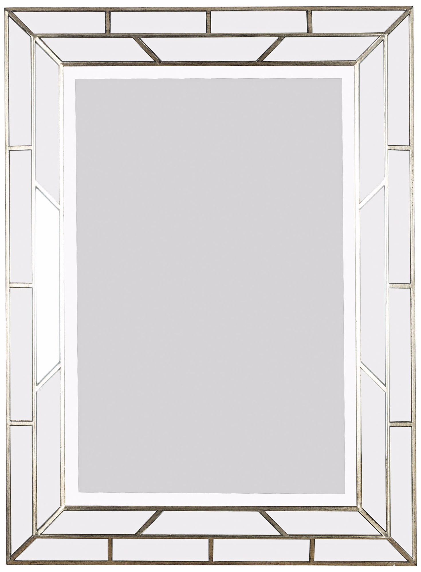 Silver Web 38" High Wall Mirror - #T5028 | Lamps Plus