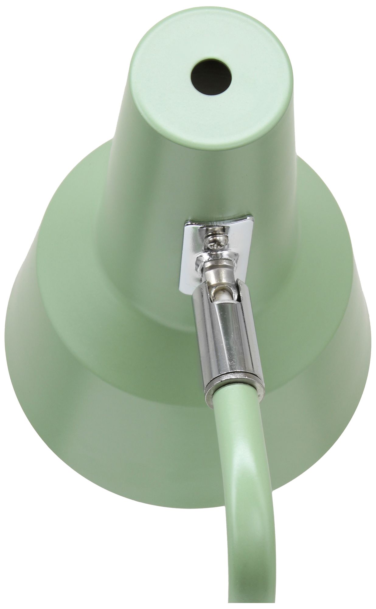 Simple Designs 15.2" Metal Cone Shade Desk Lamp, Adj Shade, Sage Green ...