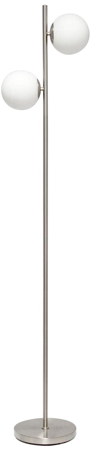 Brushed Nickel, Mid-Century Floor Lamps | Lamps Plus