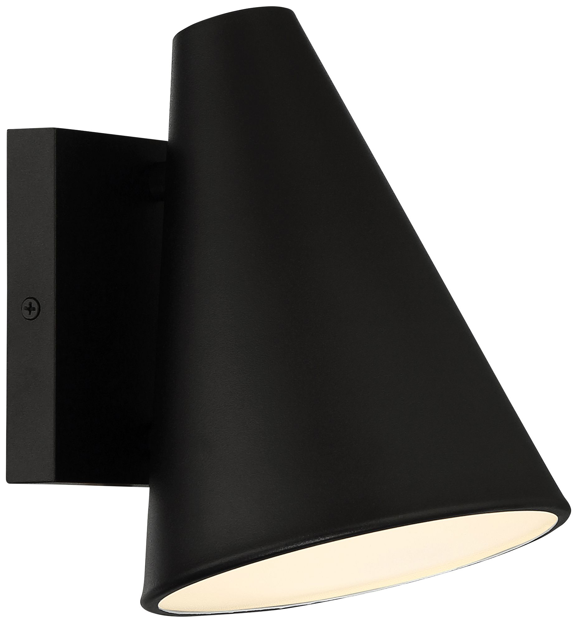 Solano Outdoor LED Wall Mount - Square Backplate - Cone Shade - #120H3 ...