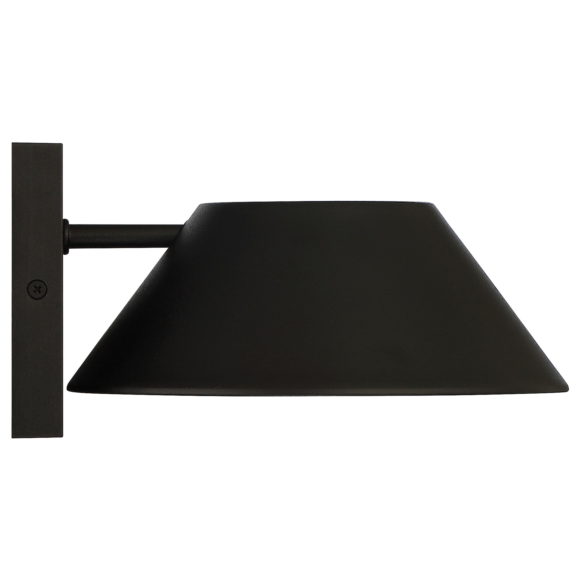 Solano Outdoor LED Wall Mount - Square Backplate - Tapered Shade ...