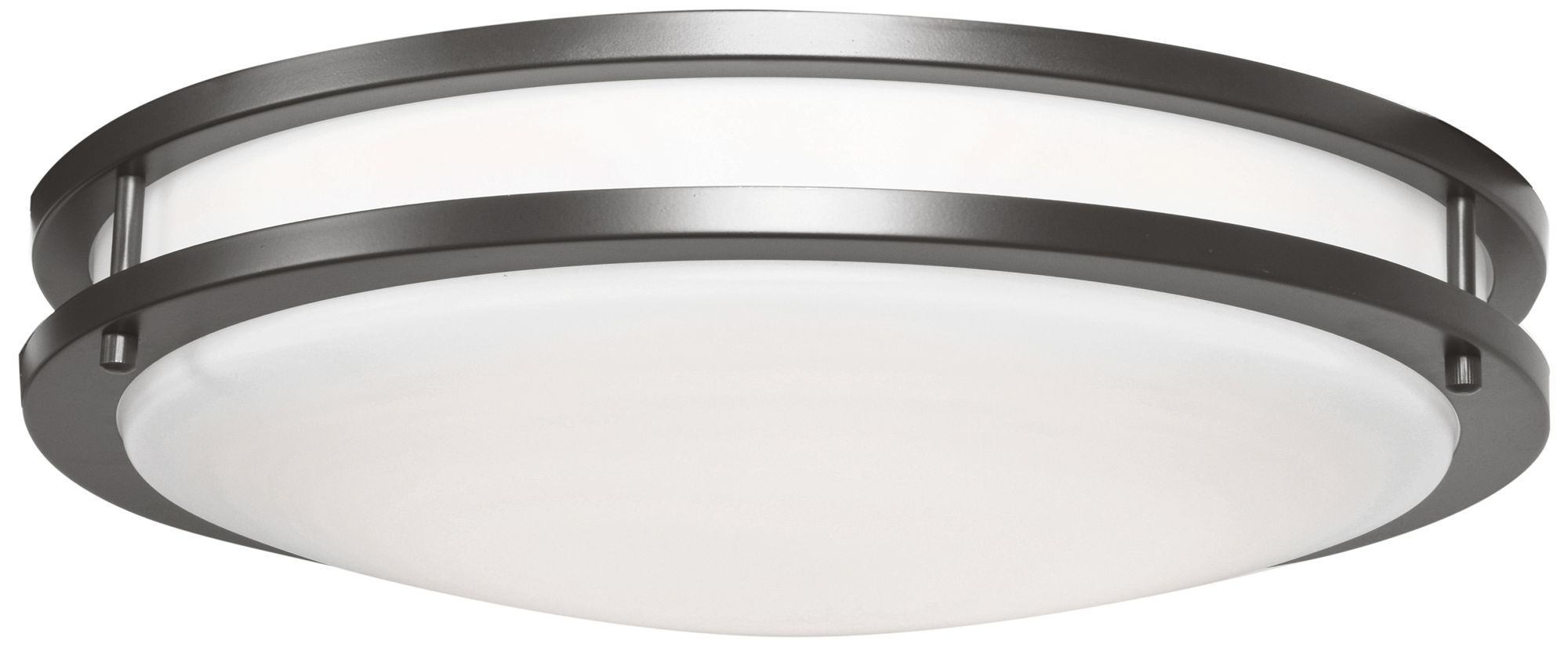 Solero II 12" LED Flush Mount - Bronze - #579J3 | Lamps Plus