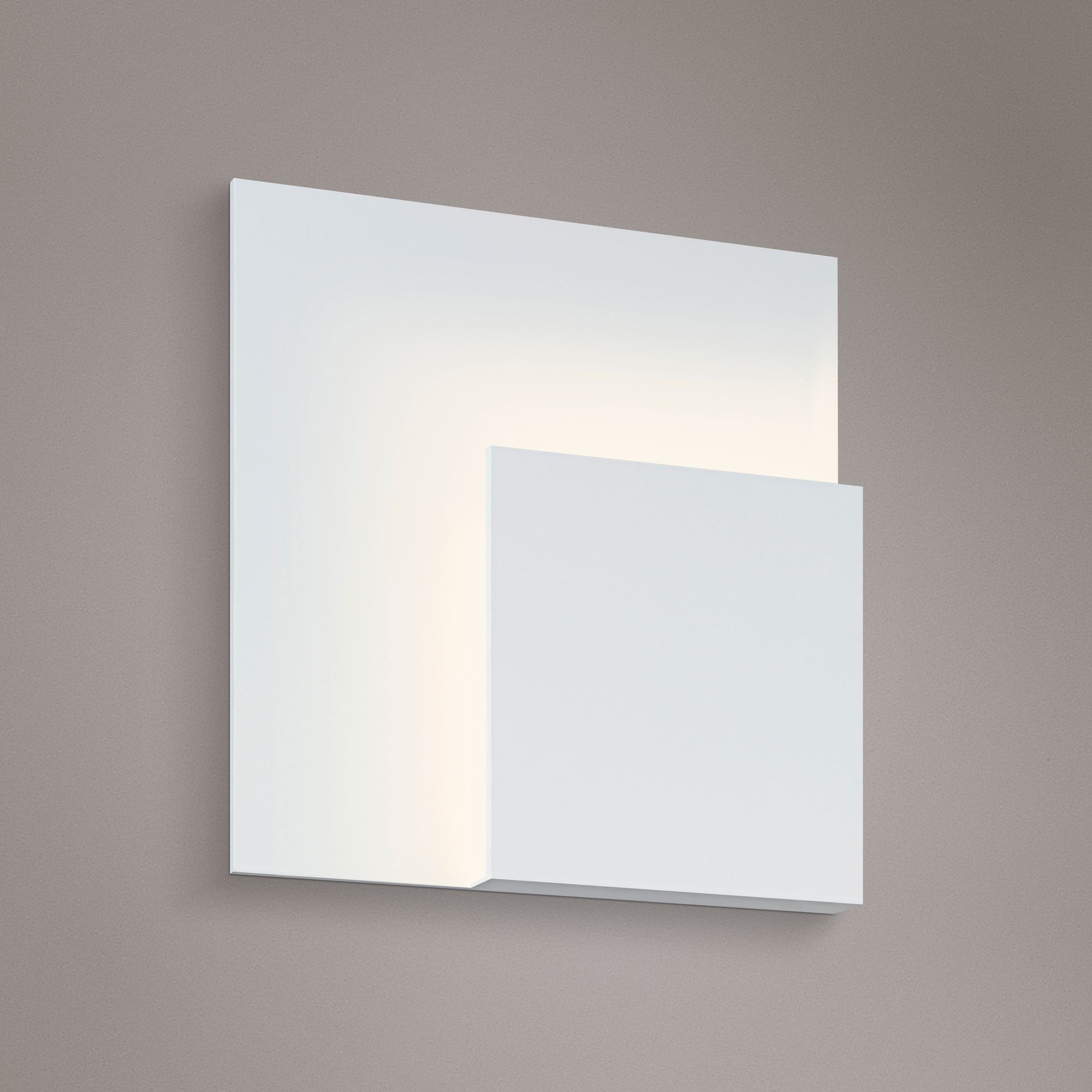 Sonneman Corner Eclipse 8" High Textured White LED Sconce - #7Y734 ...