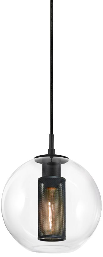 Sonneman Tribeca 10" Wide Textured Black Mini Pendant - #3F442 | Lamps Plus