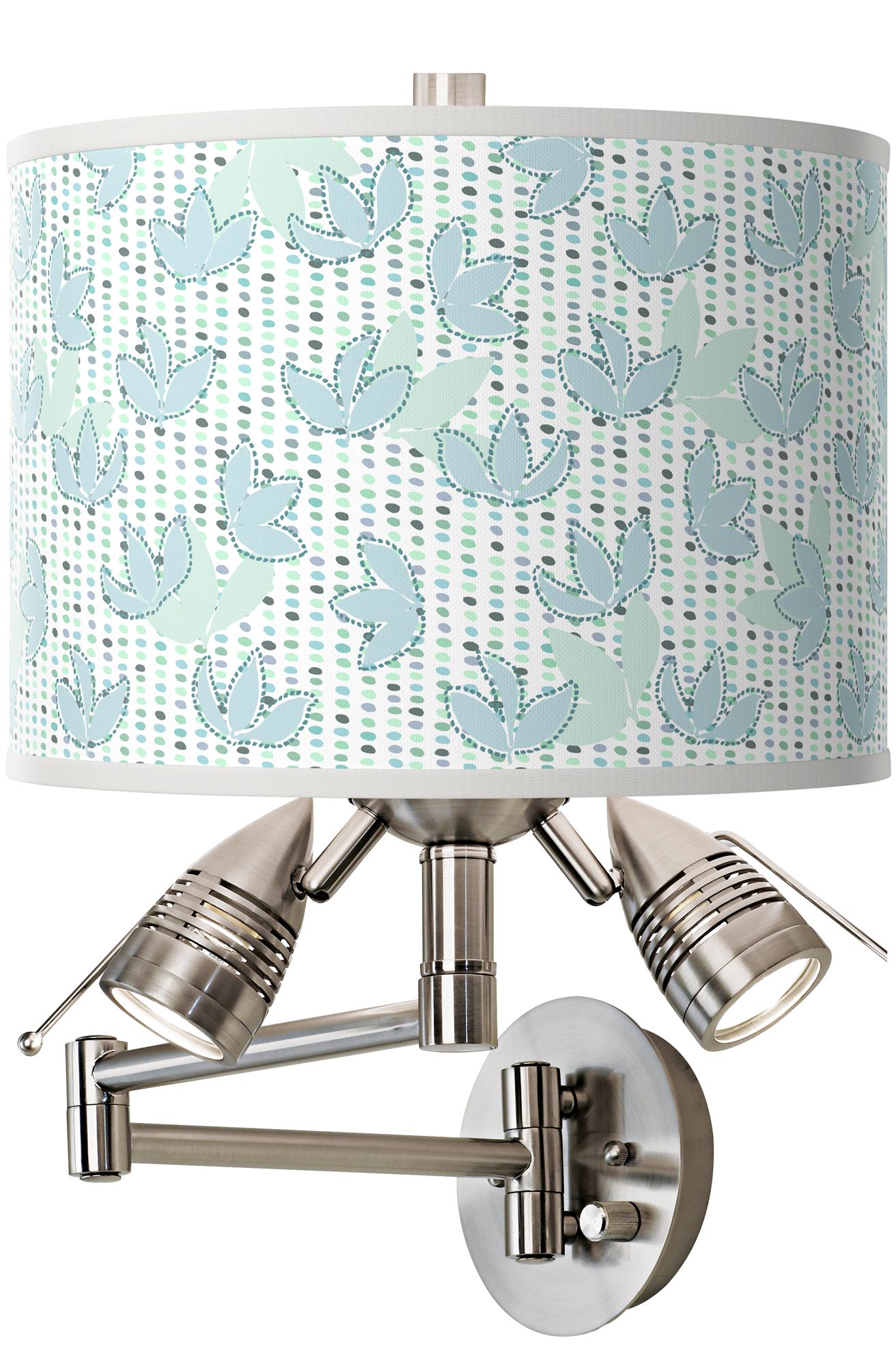 Spring Giclee Plug-In Swing Arm Wall Lamp - #068D3 | Lamps Plus