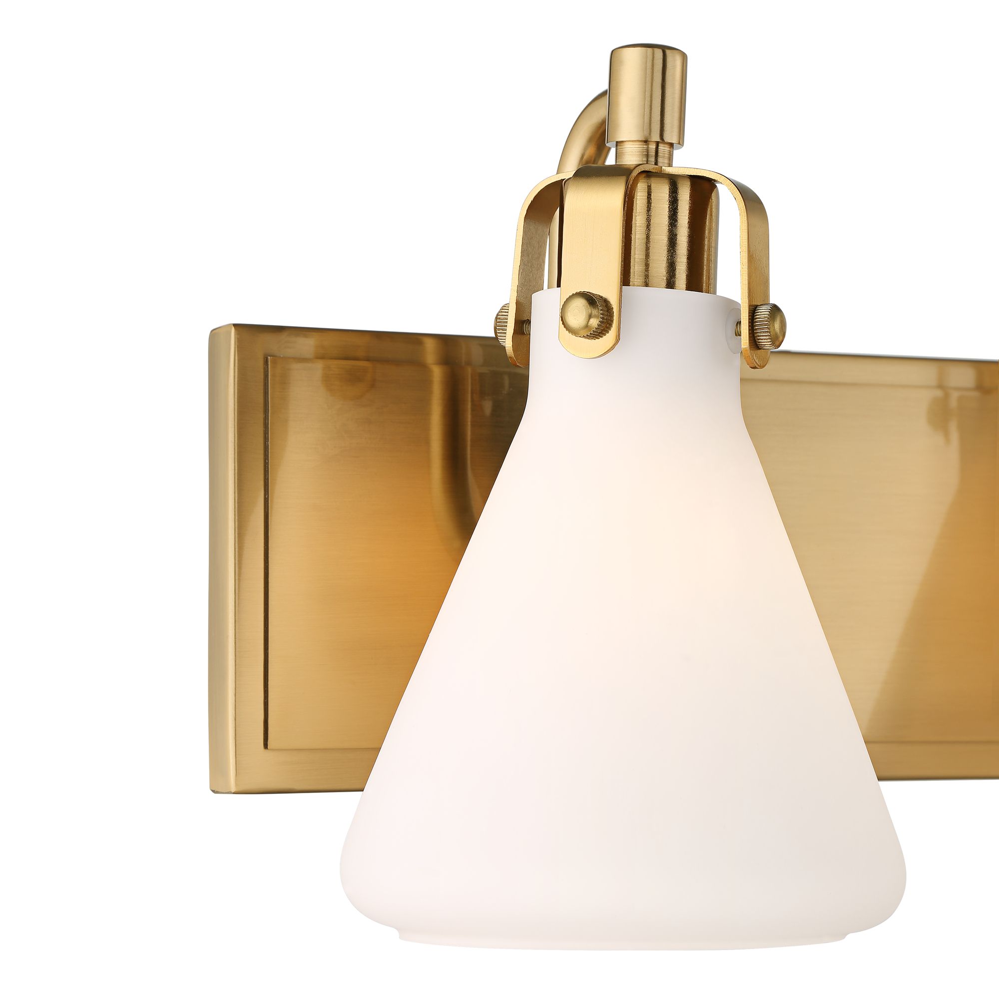 Stiffel Cindy 24" Wide Warm Brass 3-Light Bath Light - #84H68 | Lamps Plus