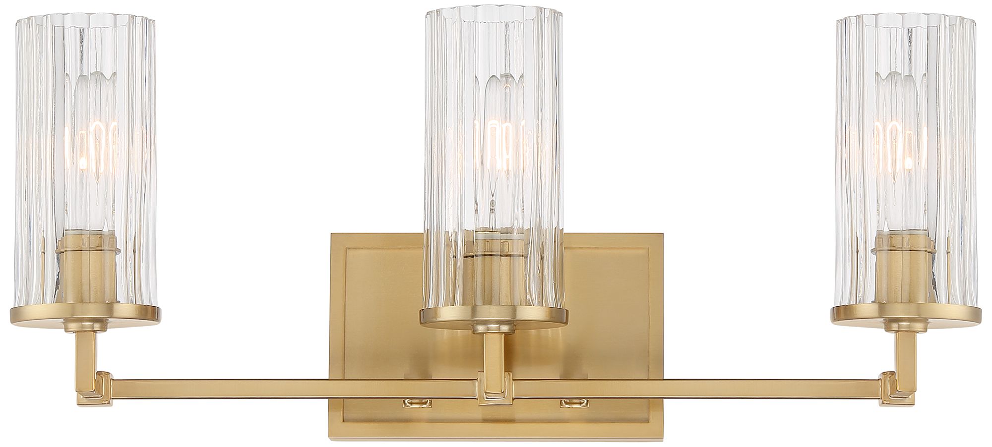 Stiffel Janice 23 1/2" Wide Antique Brass 3-Light Bath Light - #98R60 ...