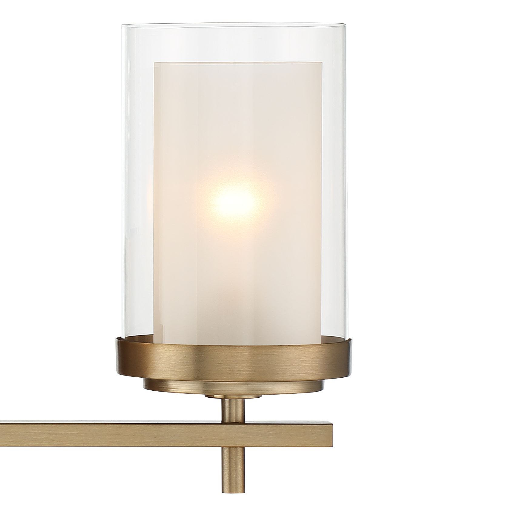 Stiffel Sannah 21 3/4" Wide 3-Light Warm Brass Bath Vanity Light ...