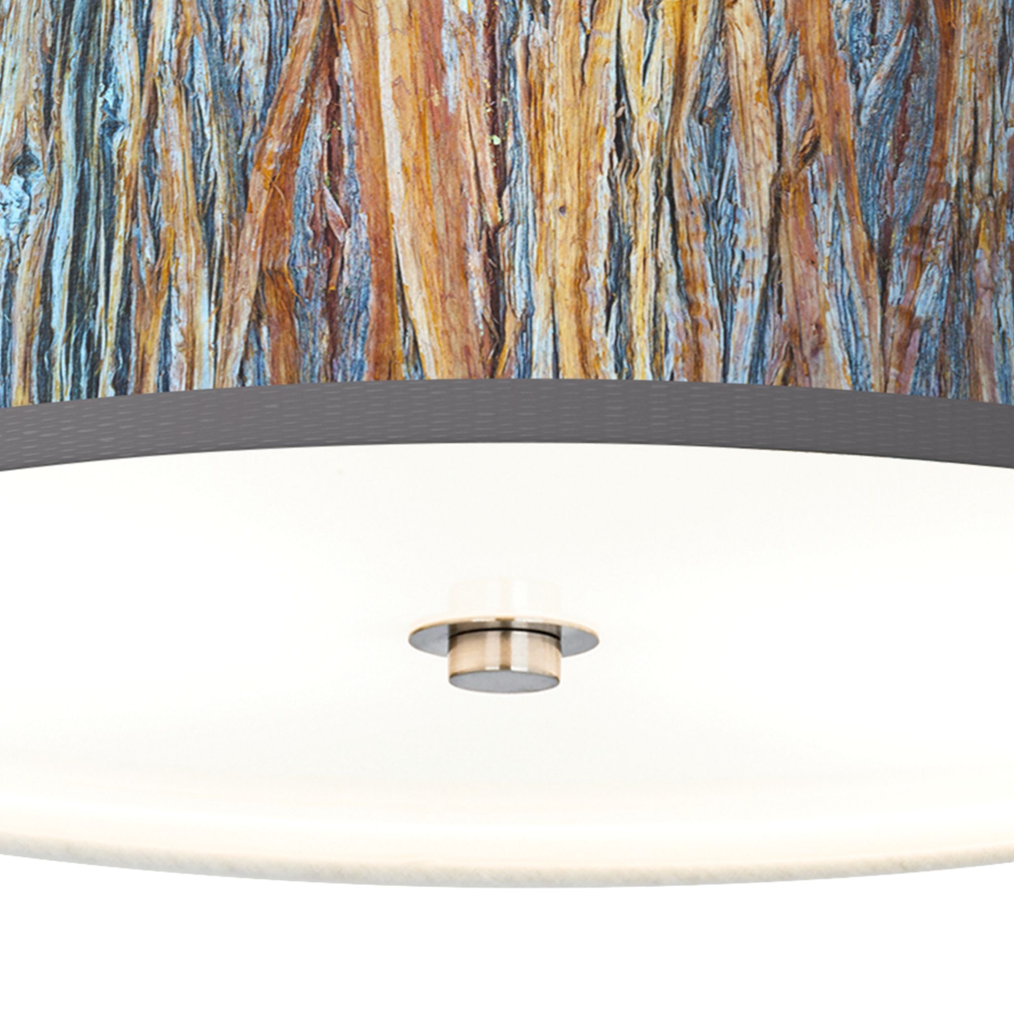 Striking Bark Giclee Energy Efficient Ceiling Light - #295K3 | Lamps Plus
