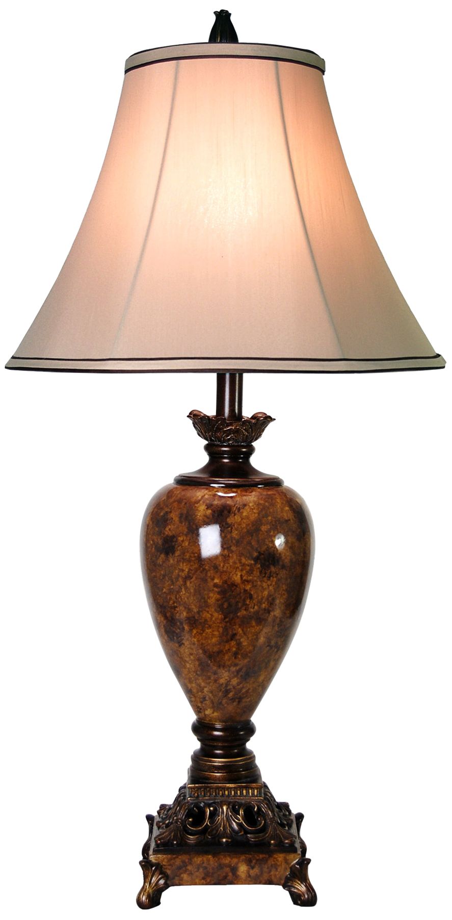 Stylecraft Trieste 32" High Faux Marble Traditional Table Lamp - #323A3 ...