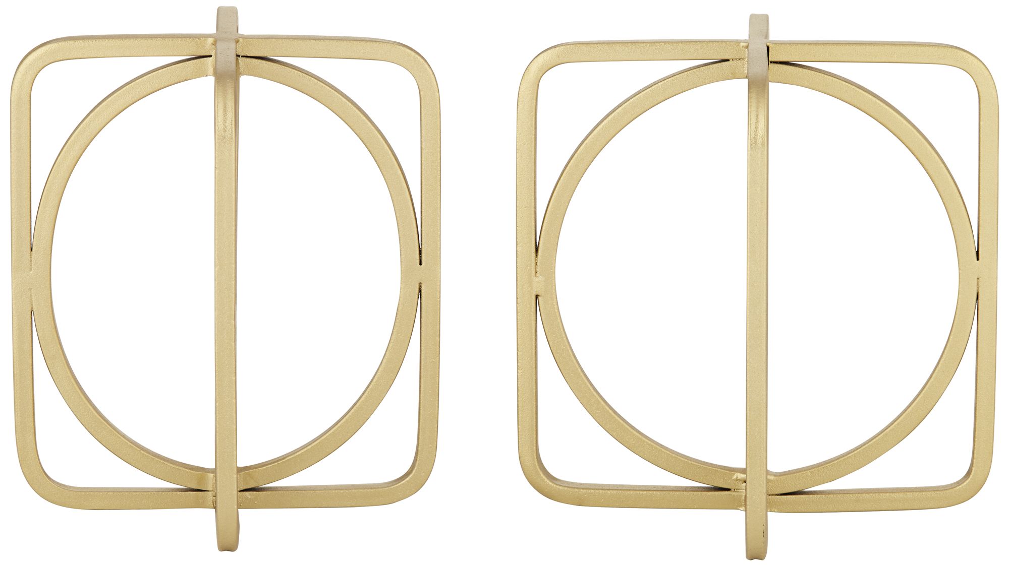 Suffolk Gold Metal Decorative Objects Set of 2 - #081W1 | Lamps Plus