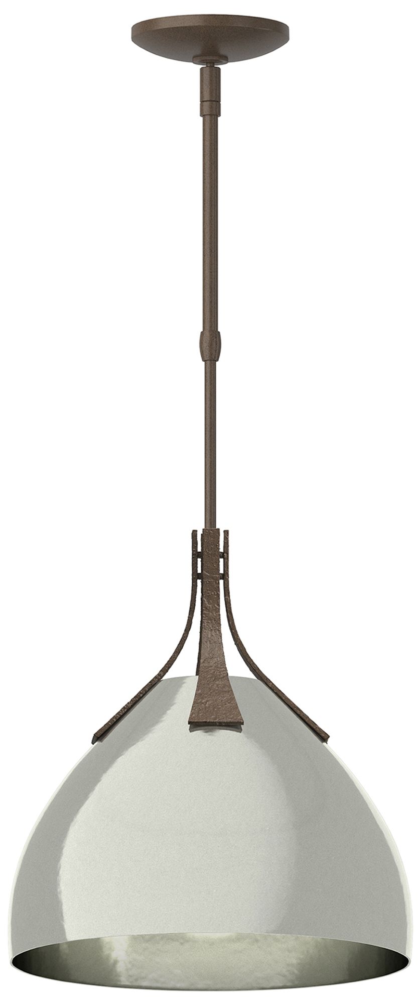 Summit Pendant - Bronze Finish - Sterling Accents - Standard Height ...