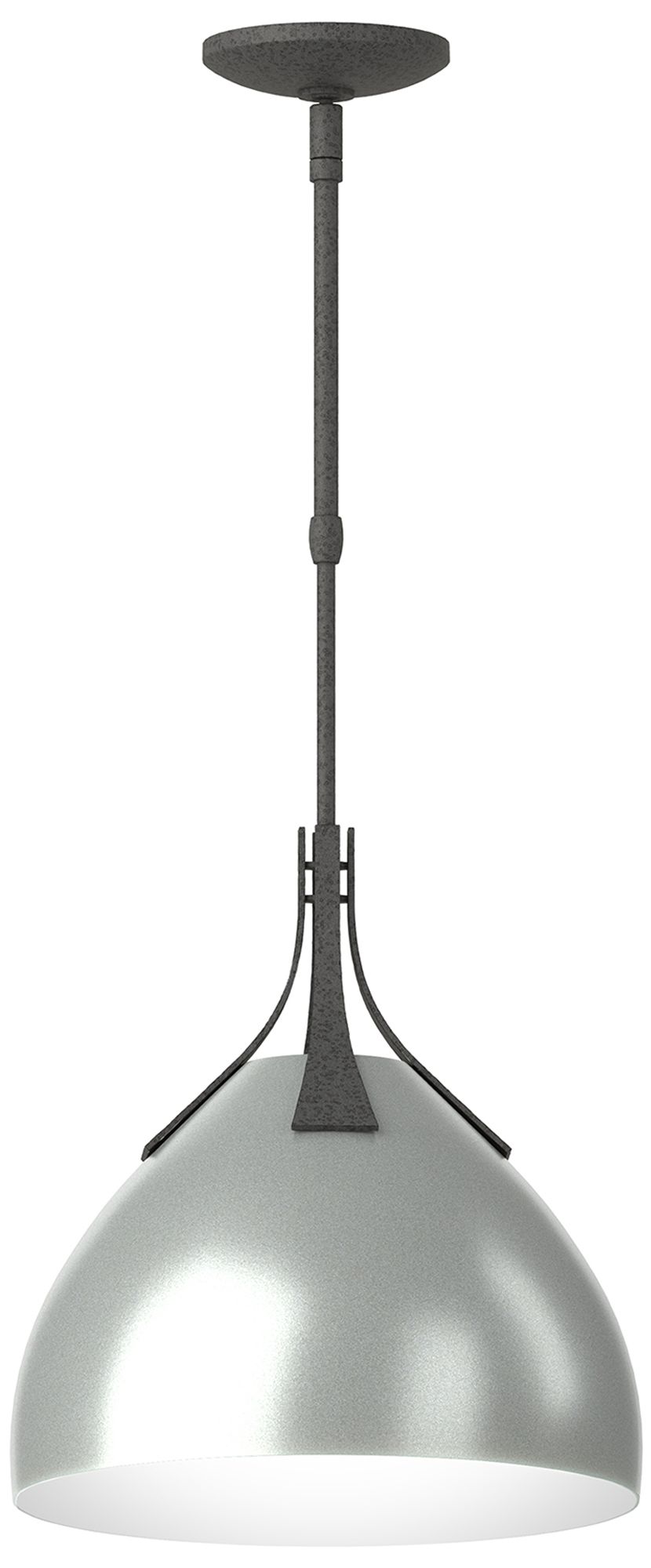 Summit Pendant - Iron Finish - Vintage Platinum Accents - Standard ...