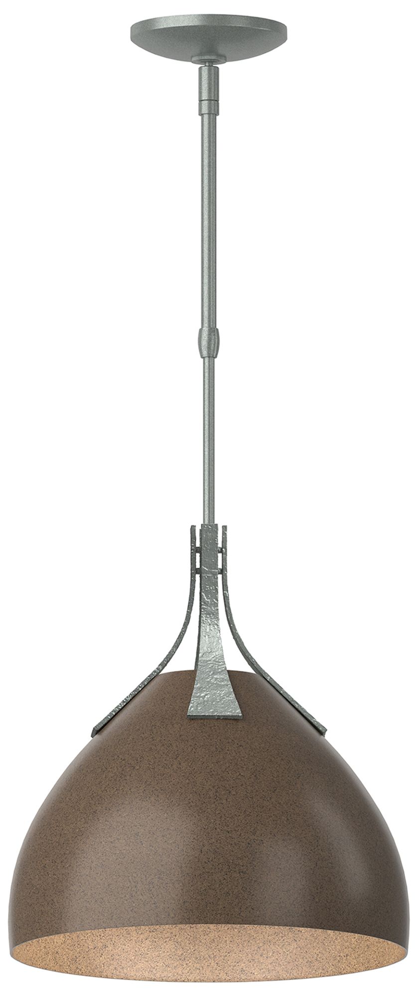 Summit Pendant - Vintage Platinum Finish - Bronze Accents - Standard ...