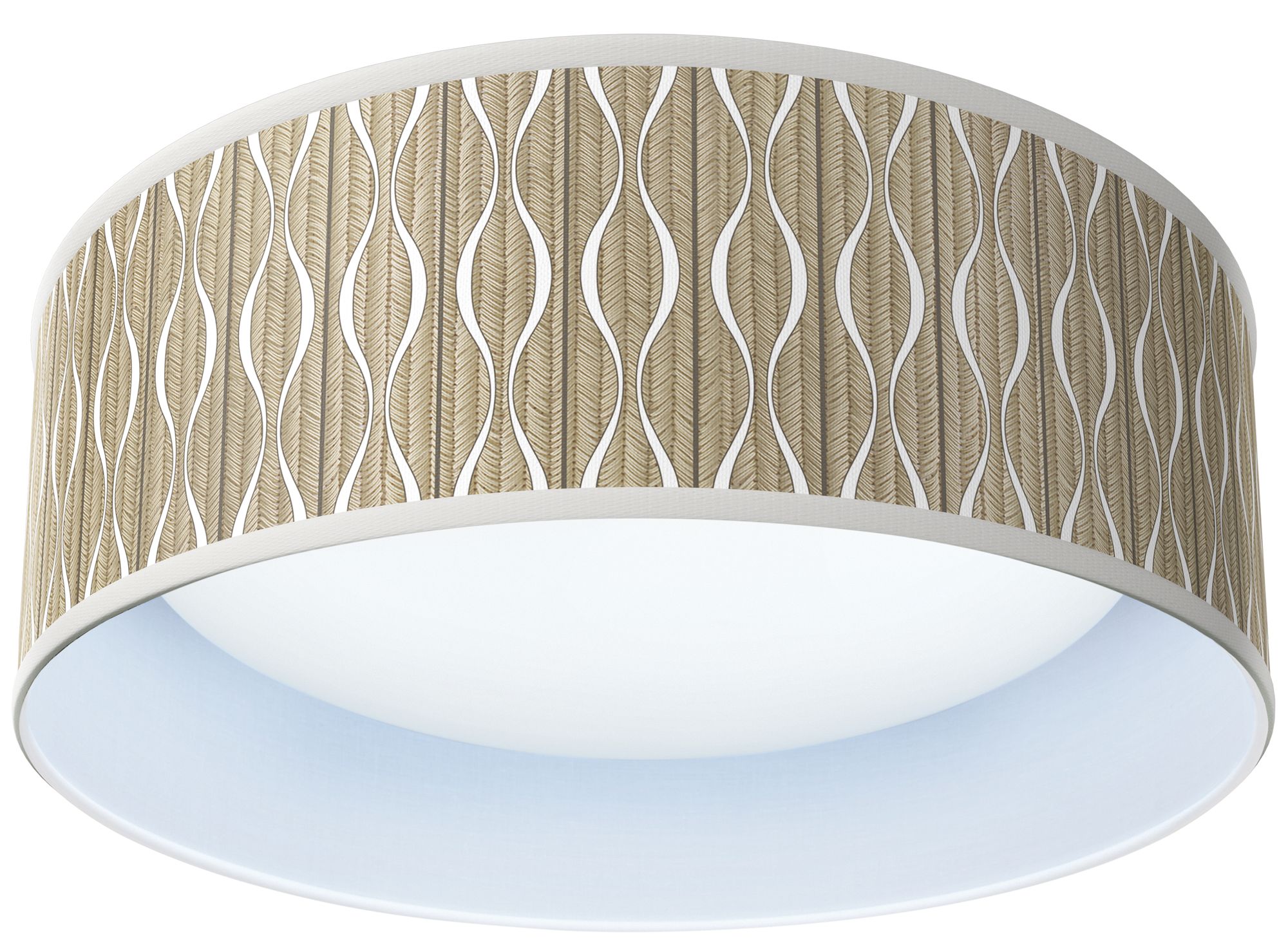 Marble Jewel Pattern 16" Wide Modern Round LED Ceiling Light - #537D2 ...