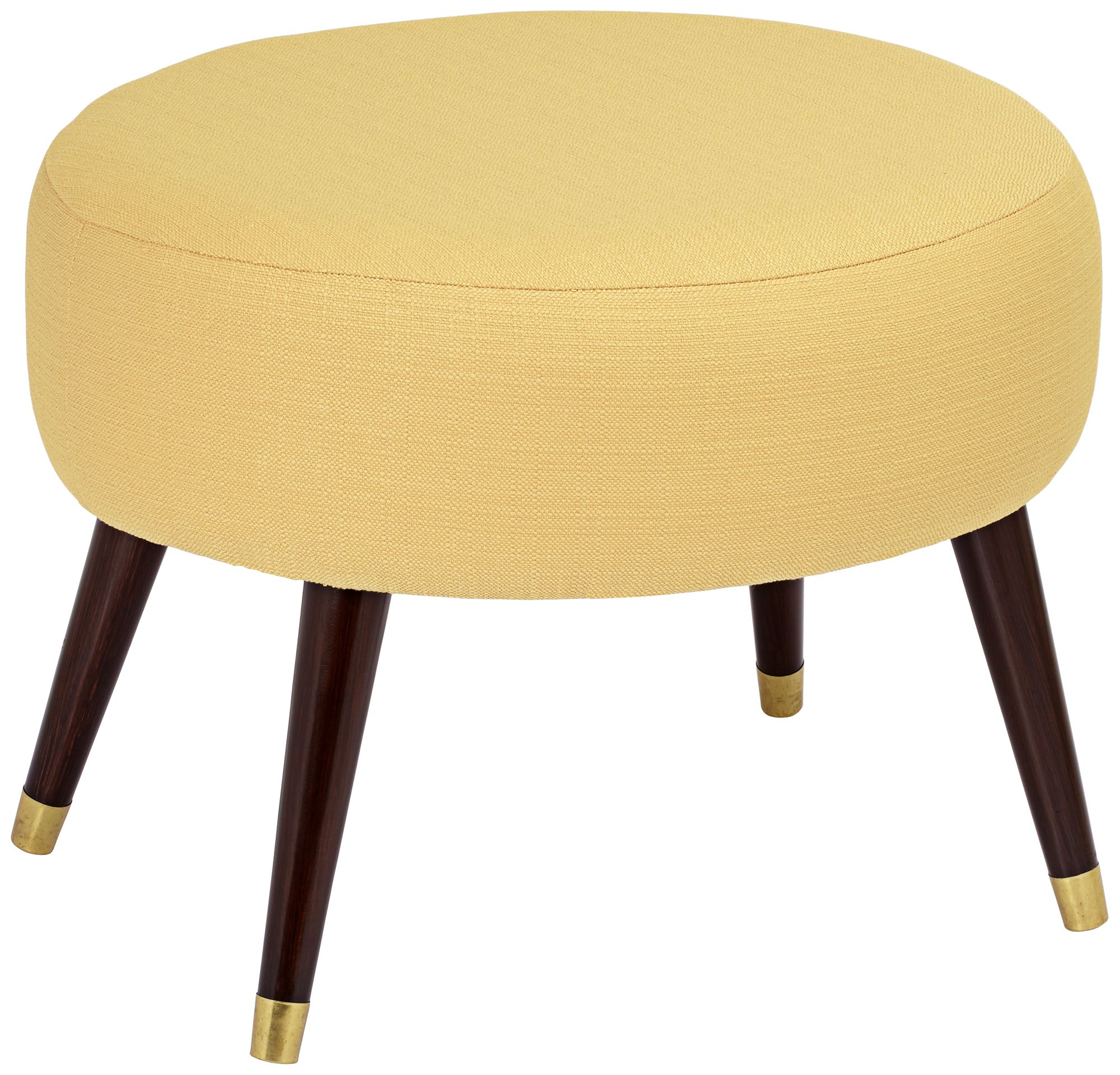 Greuvee White Faux Fox Fur Oval Ottoman - #9M062 | Lamps Plus