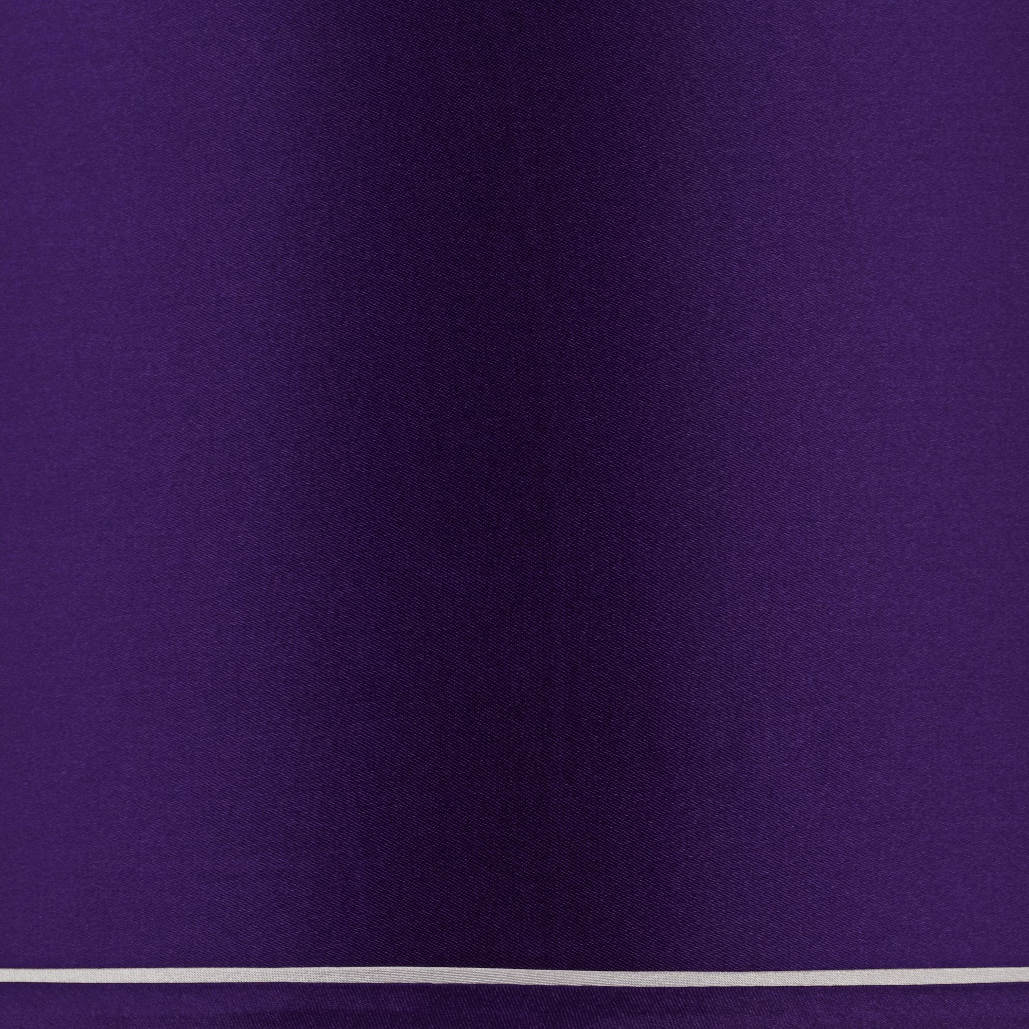 Sydnee Satin Dark Purple Lamp Shade 14x16x11 (Spider) - #Y5665 | Lamps Plus