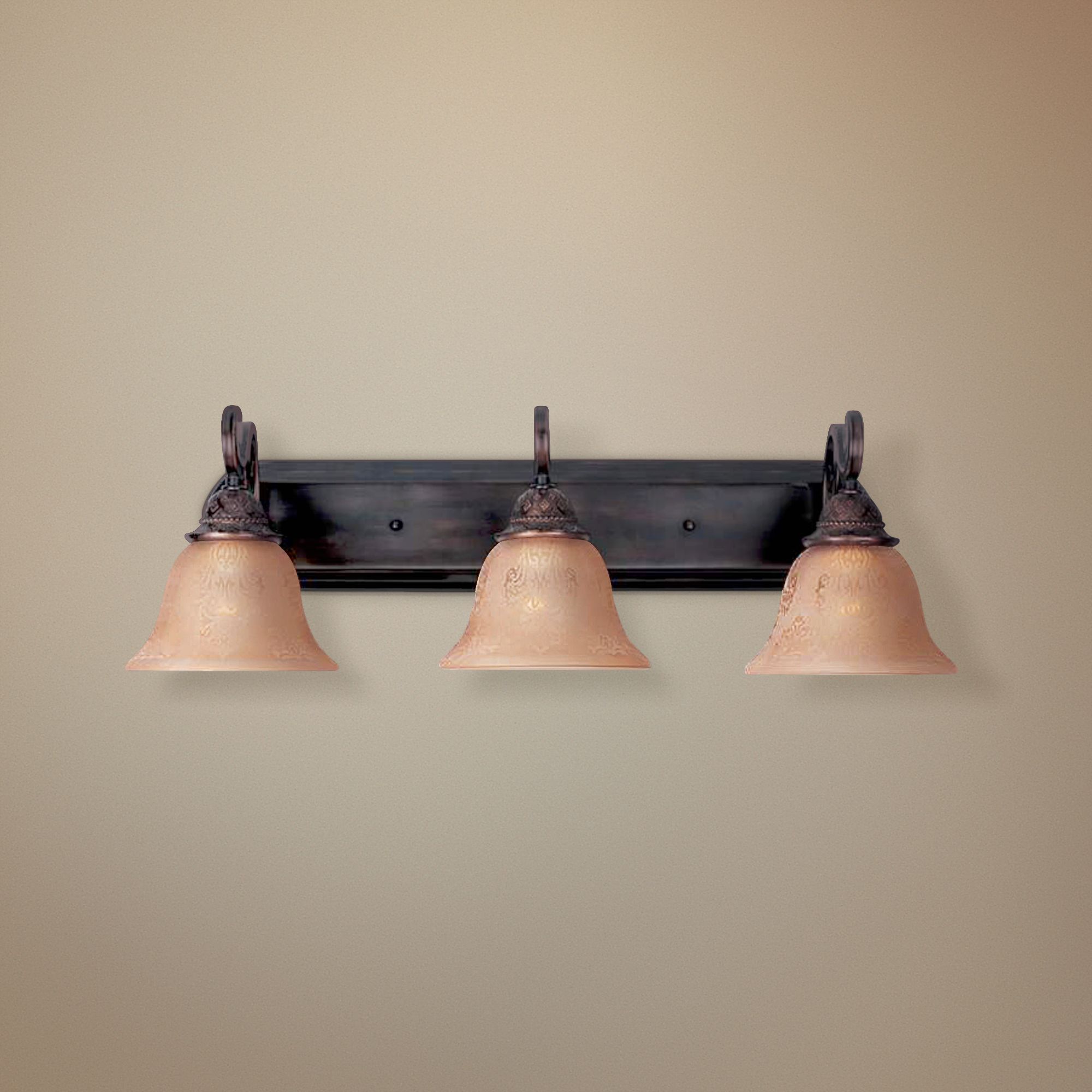 26 - 30 In. High, Country - Cottage, Bathroom Lighting | Lamps Plus