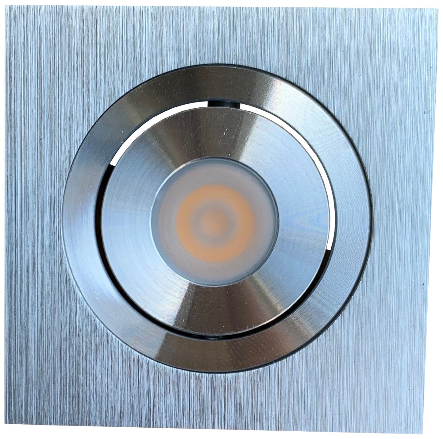 Synch 2.31"W Stainless Steel LED Recessed Puck/Cabinet Light - #040Y5 ...