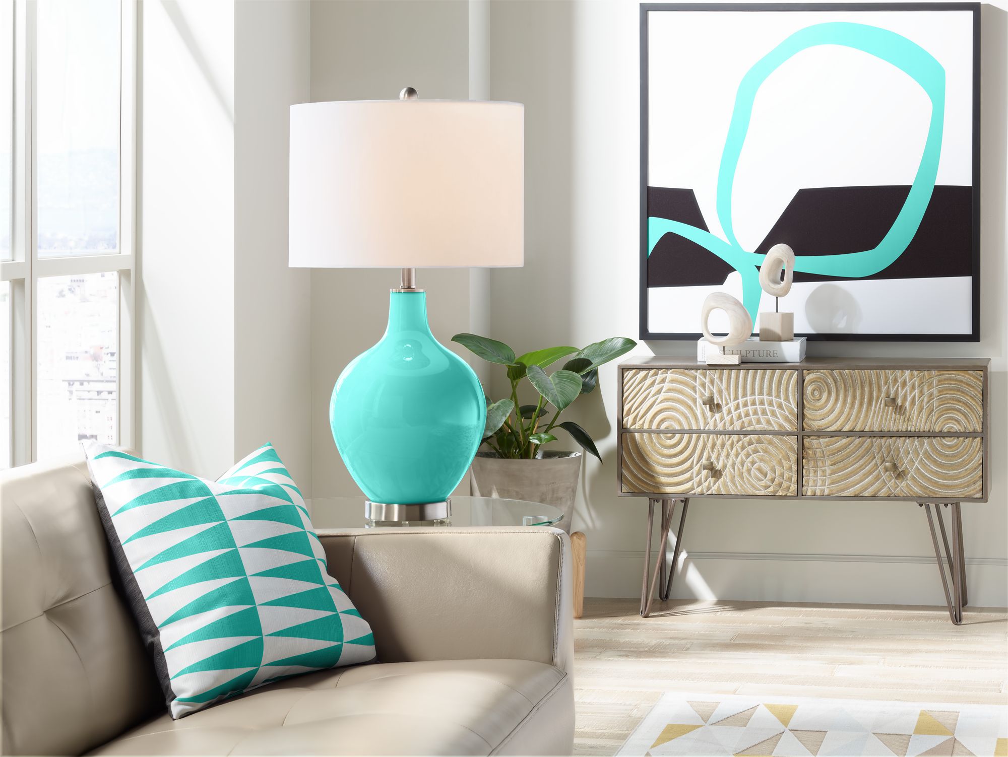 Synergy Ovo Table Lamp - #9K779 | Lamps Plus