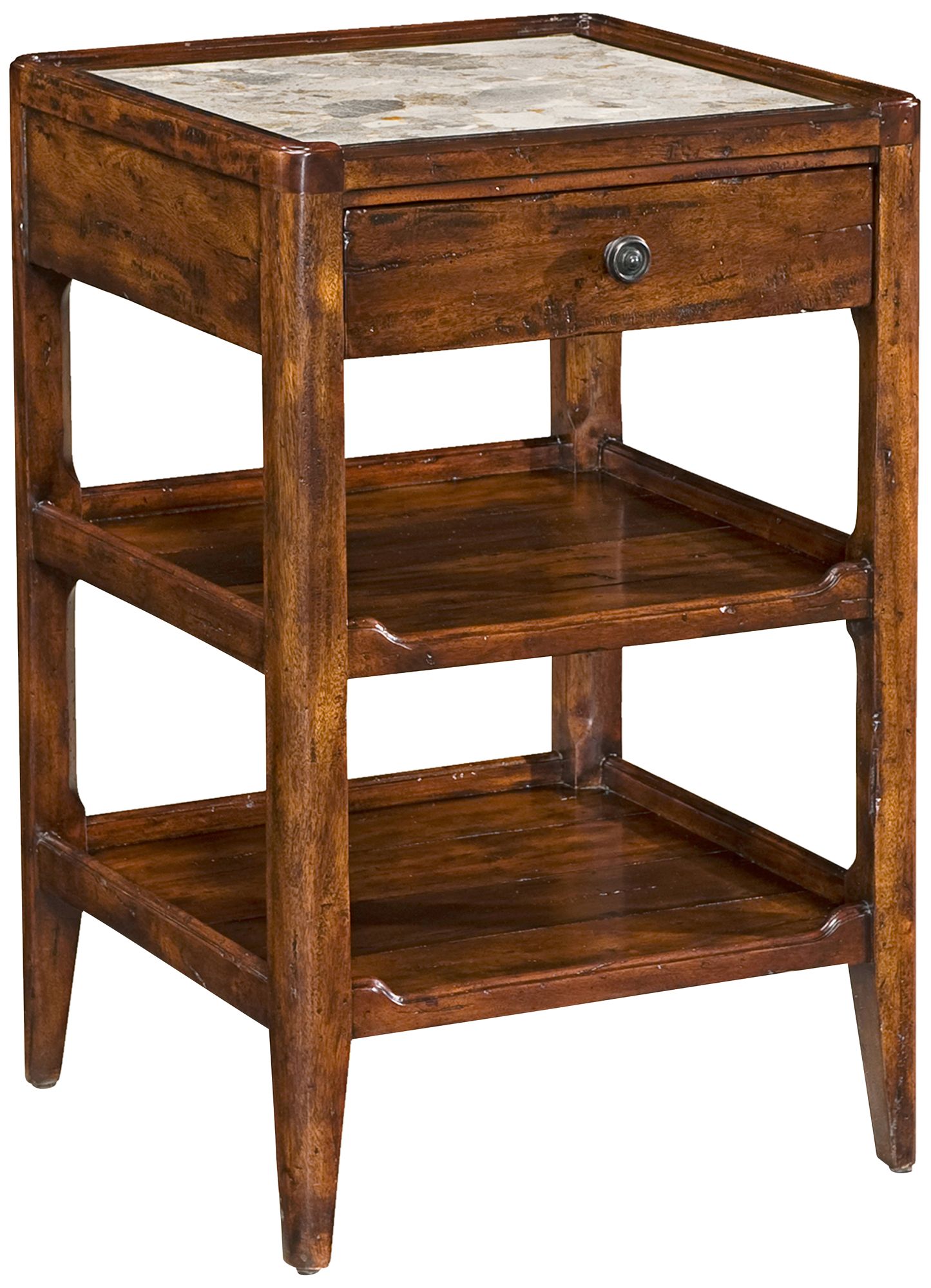 Tamworth 18" Wide Reclaimed Wood Accent Table - #1R217 | Lamps Plus