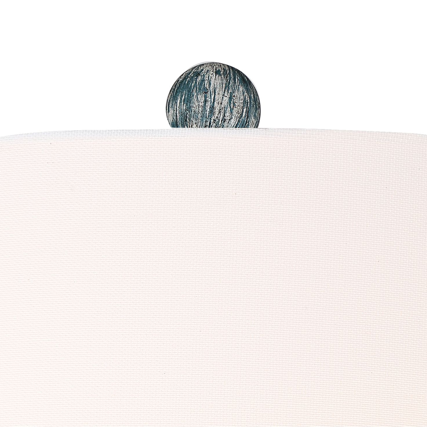 Tanya Blue Wash Table Lamps With 7" Square Risers - #574D0 | Lamps Plus