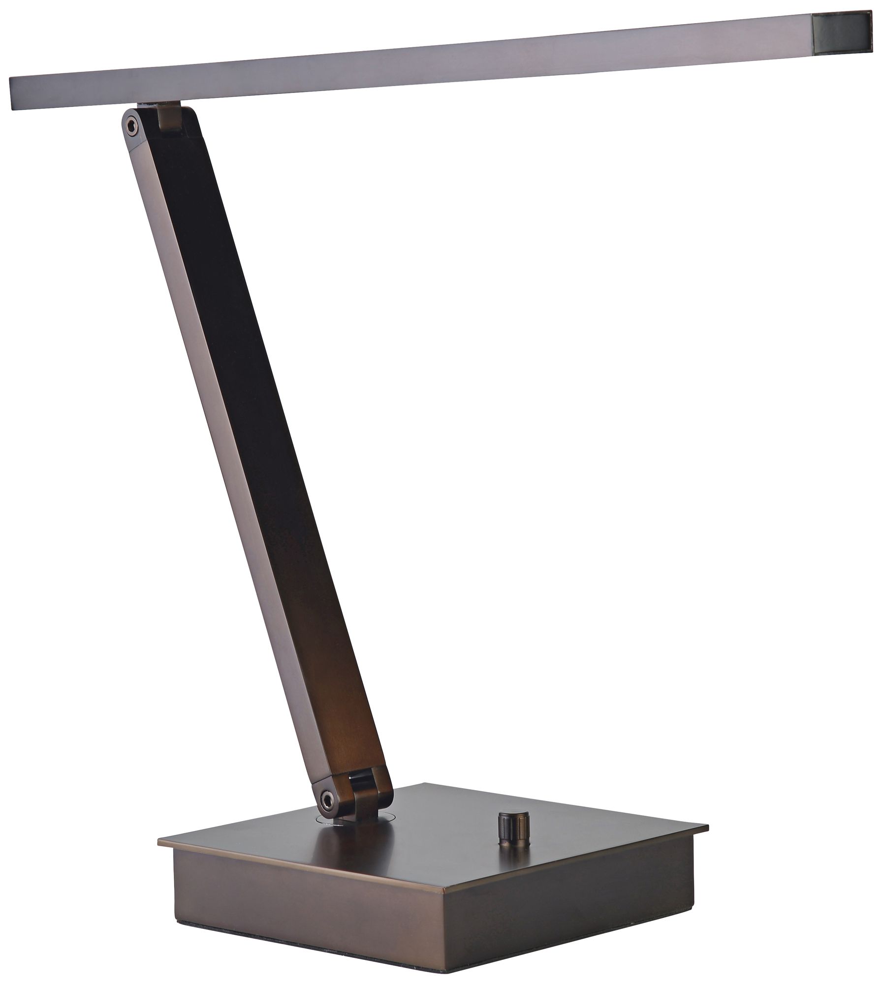 TaskWerx Bronze Adjustable Linear LED Task Desk Lamp - #1N717 | Lamps Plus