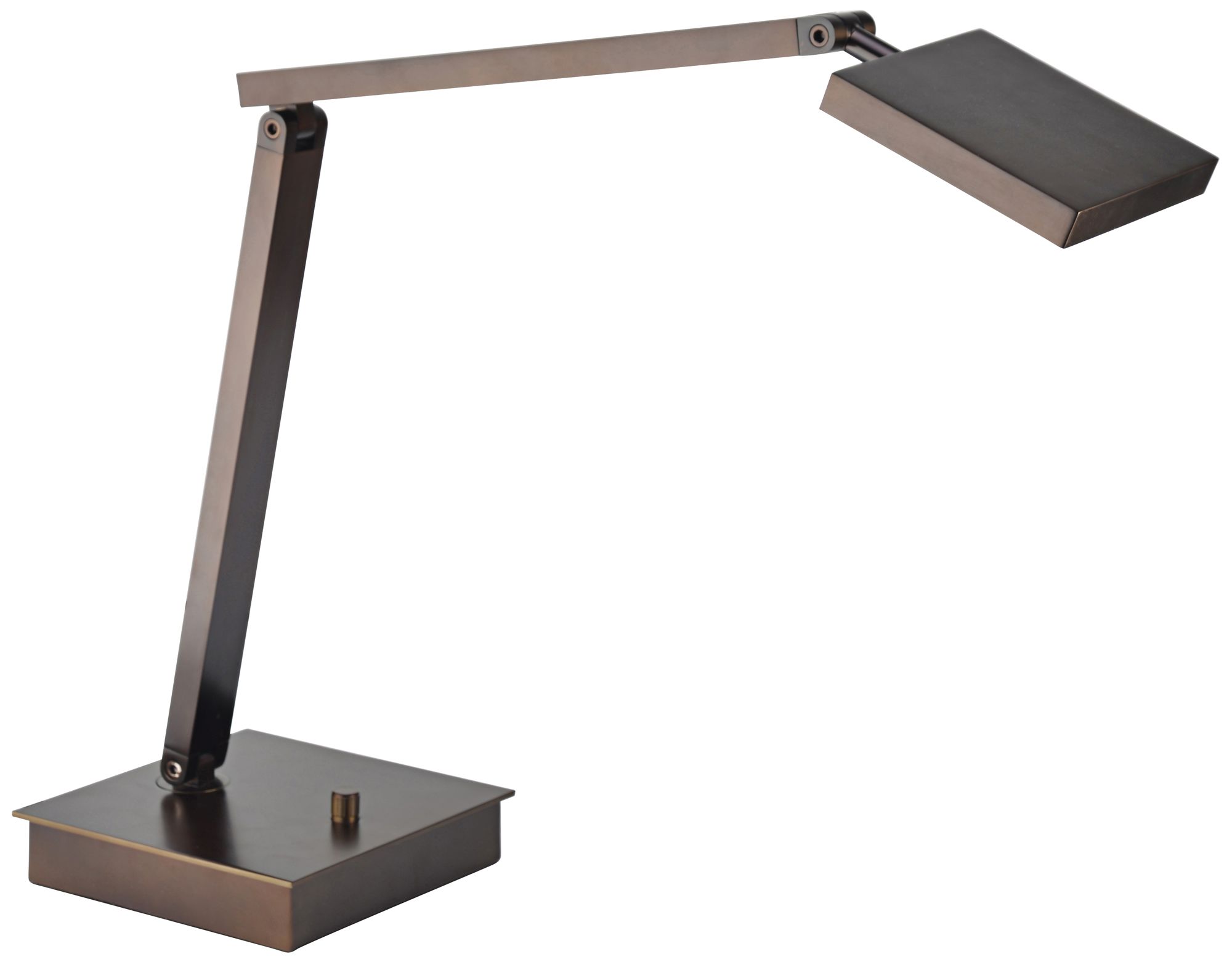 TaskWerx Bronze Adjustable Urban LED Task Desk Lamp - #1N714 | Lamps Plus