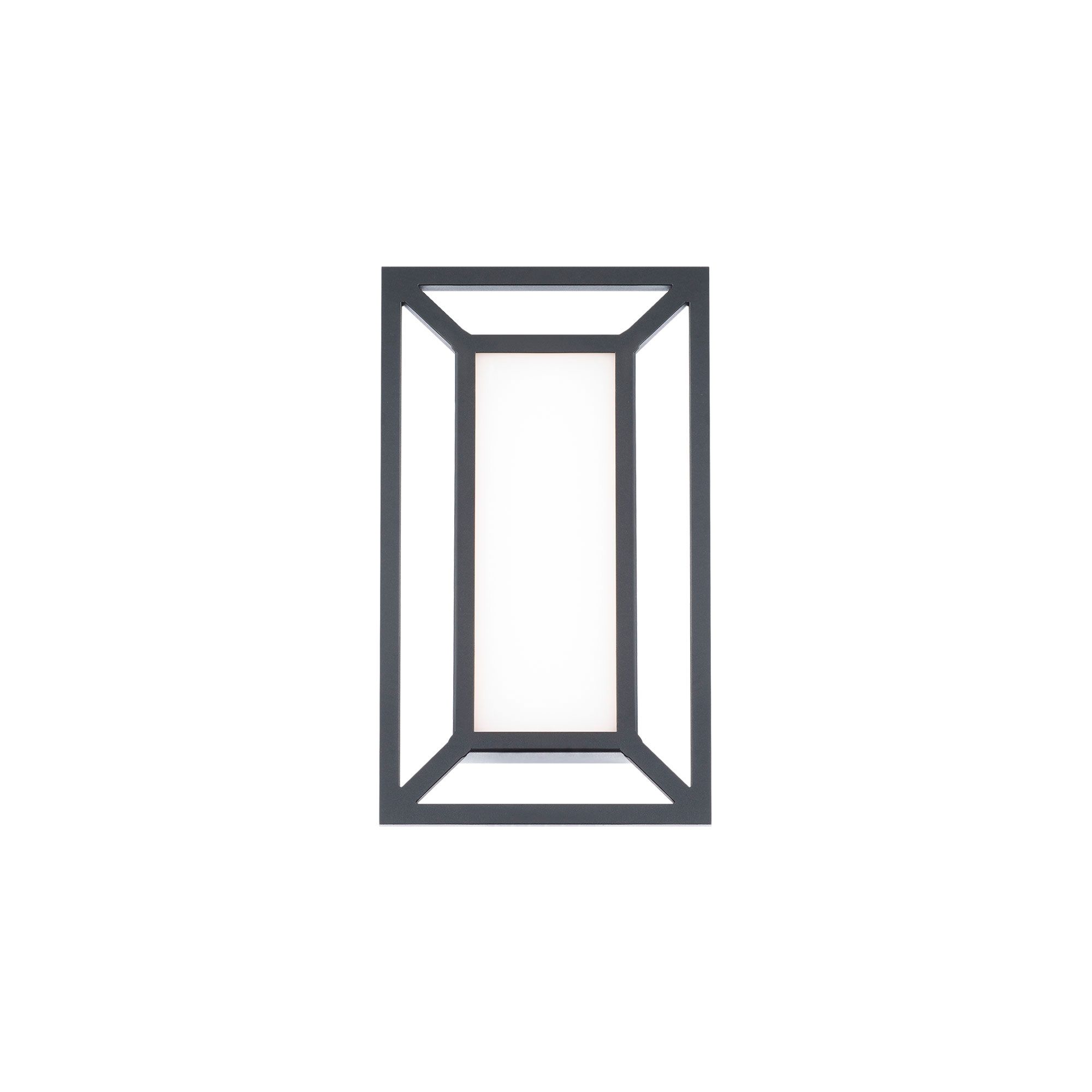 Tate 14"H x 8"W 1-Light Outdoor Wall Light in Black - #8144A | Lamps Plus