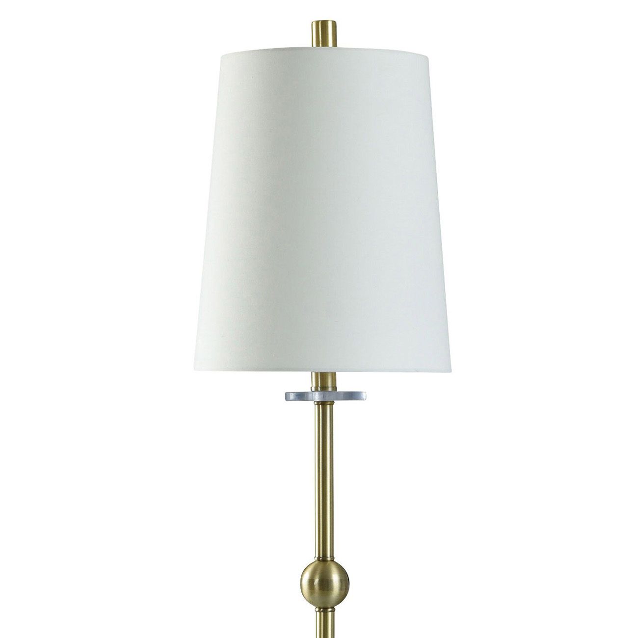 Tazzo Slim Bar 37" Gold Table Lamp With Concrete Terrazzo Accent Base ...