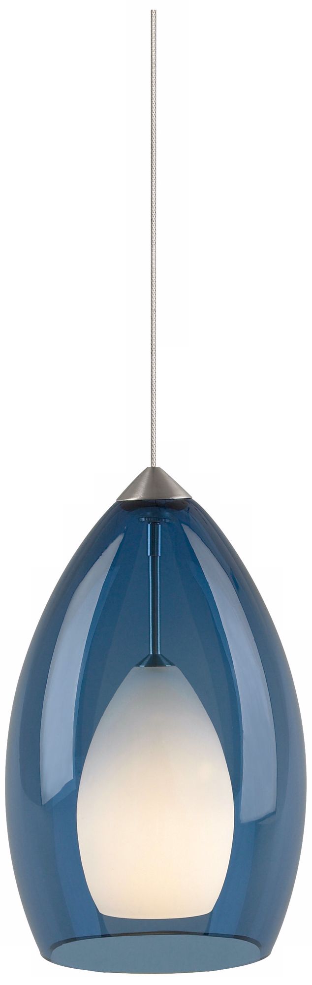 Blue, Mini-Pendant Pendant Lighting | Lamps Plus
