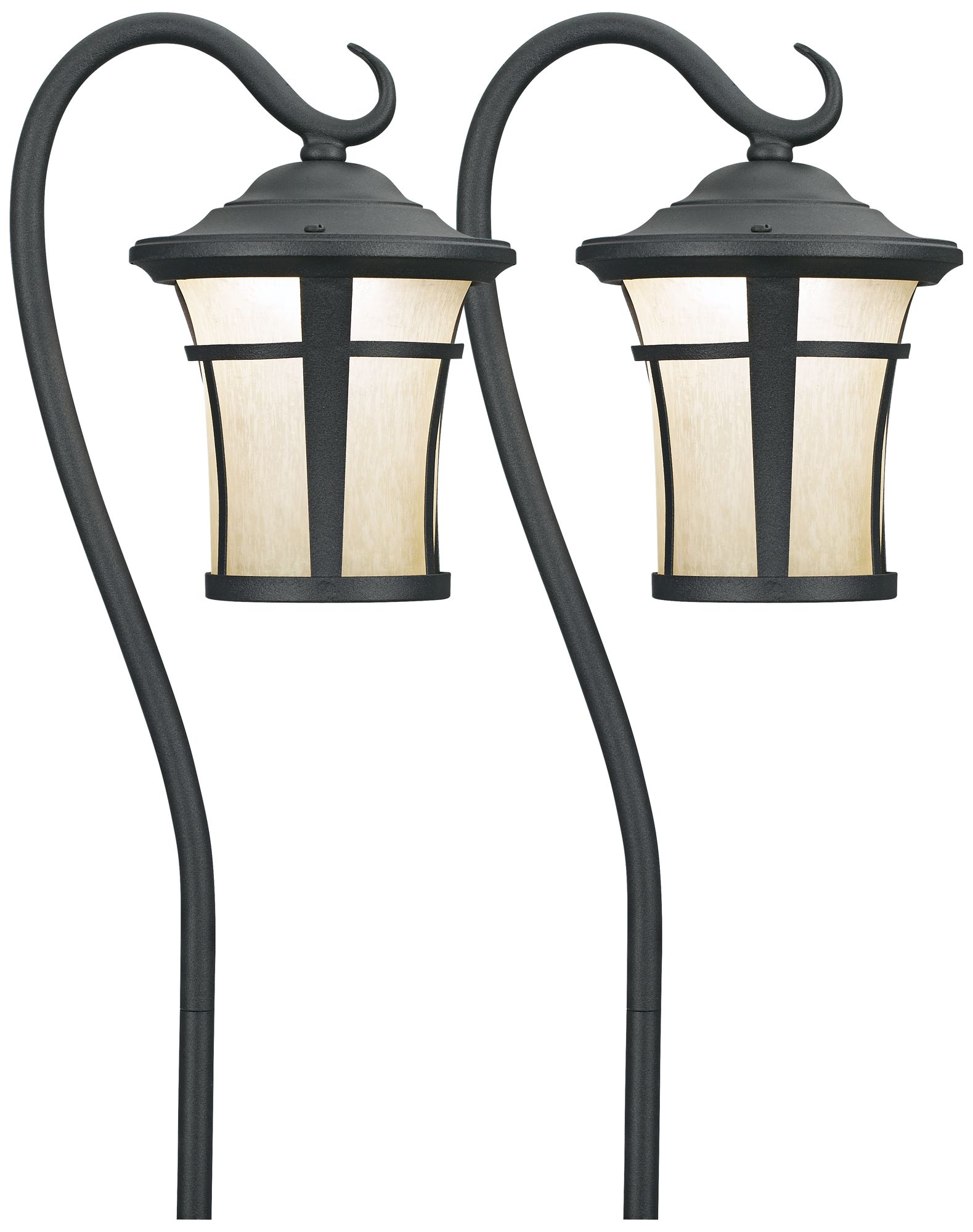 Carriage Style 6-Piece LED Landscape Light Set - #64P18 | Lamps Plus