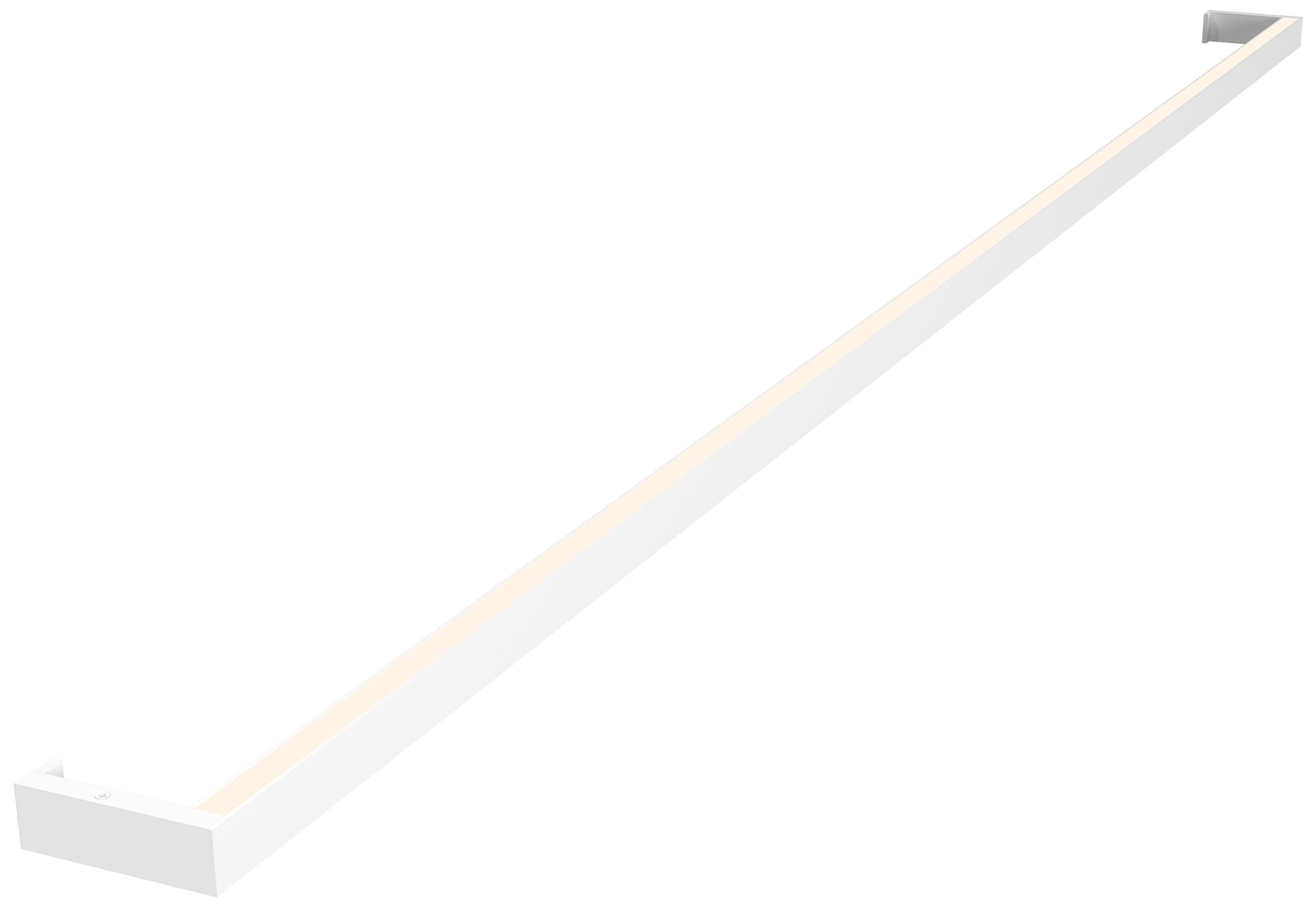 Thin-Line 72" Wide Bright Satin Aluminum LED Wall Bar - #104N9 | Lamps Plus