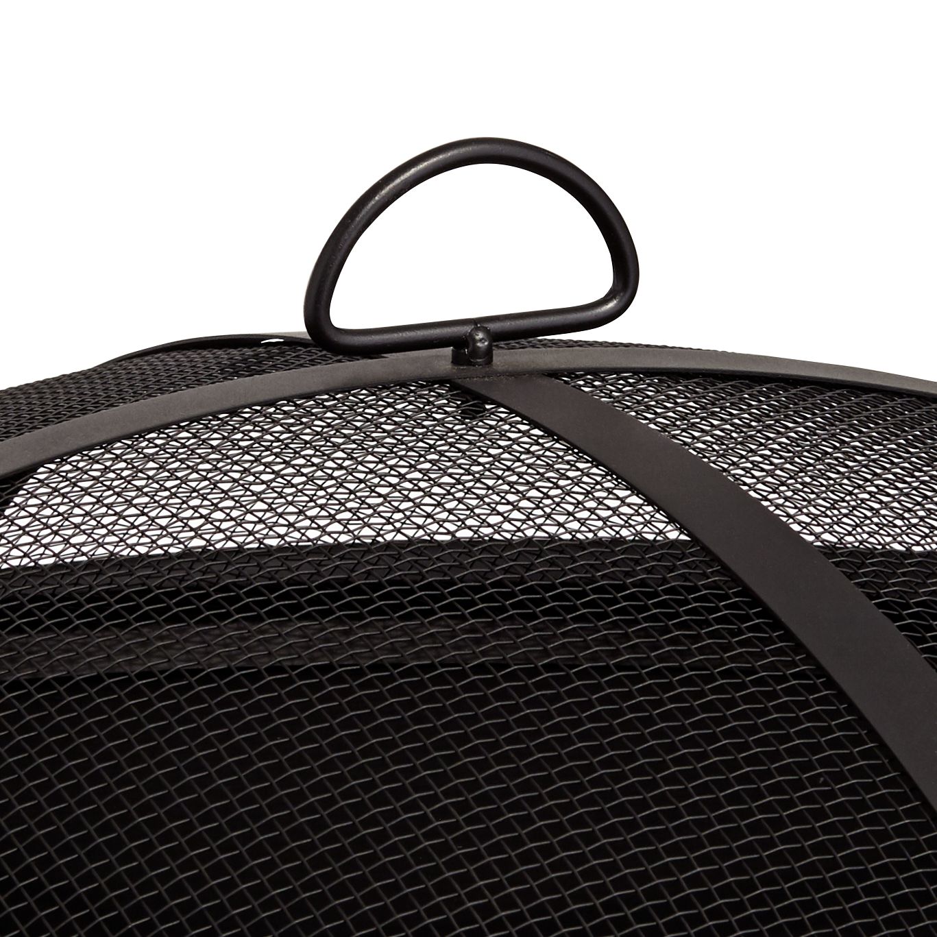 Townsend 24" Round Steel Mesh Screen Outdoor Fire Pit - #79D64 | Lamps Plus