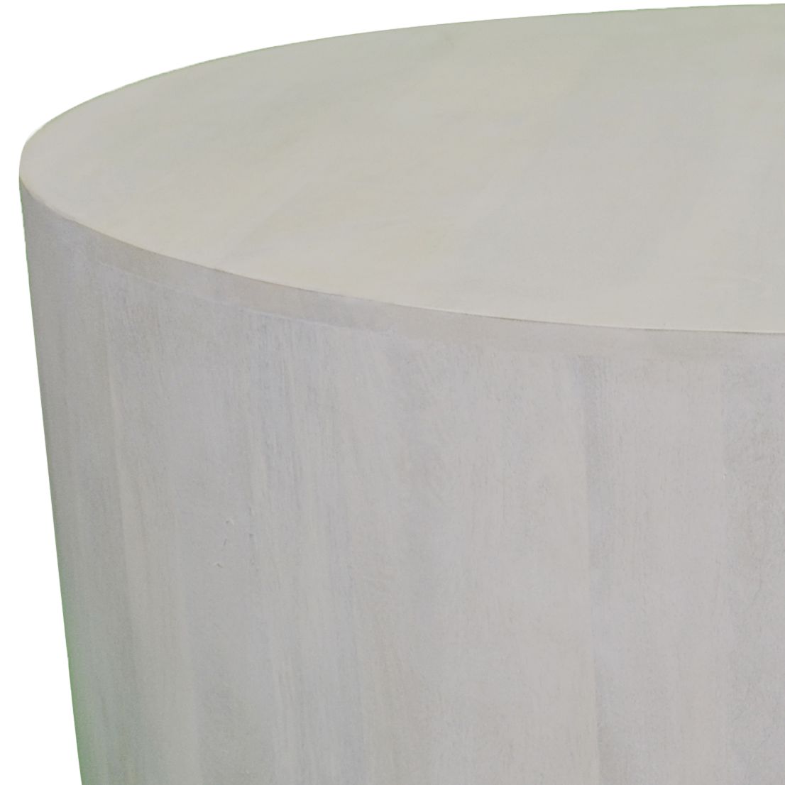 Treva 42" Wide Distressed White Wood Round Coffee Table - #629D8 ...