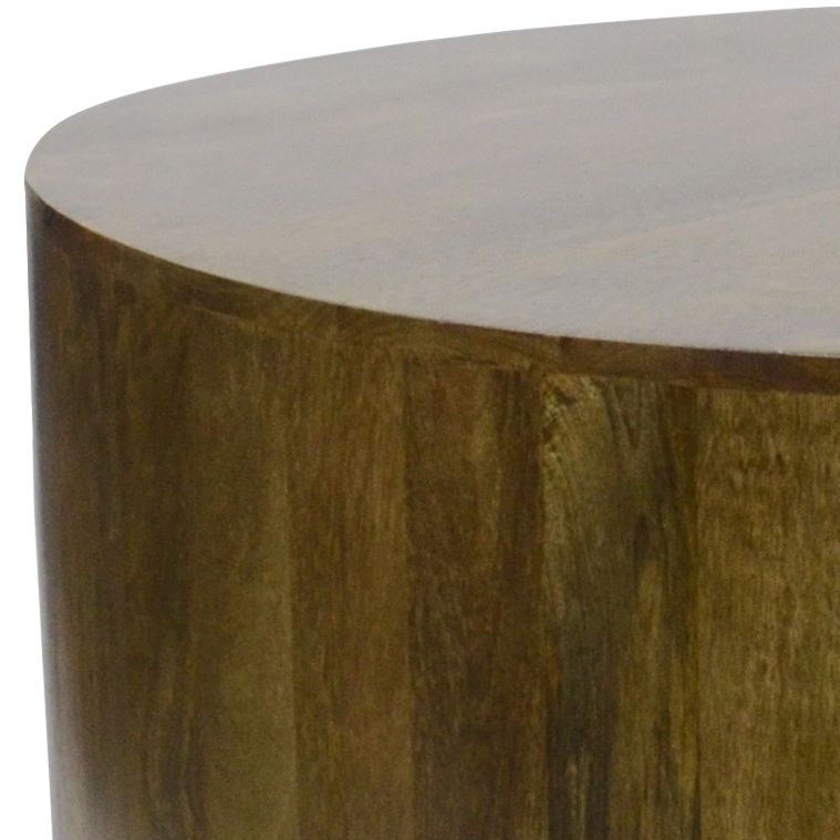Treva 42" Wide Elm Wood Round Coffee Table - #631D8 | Lamps Plus