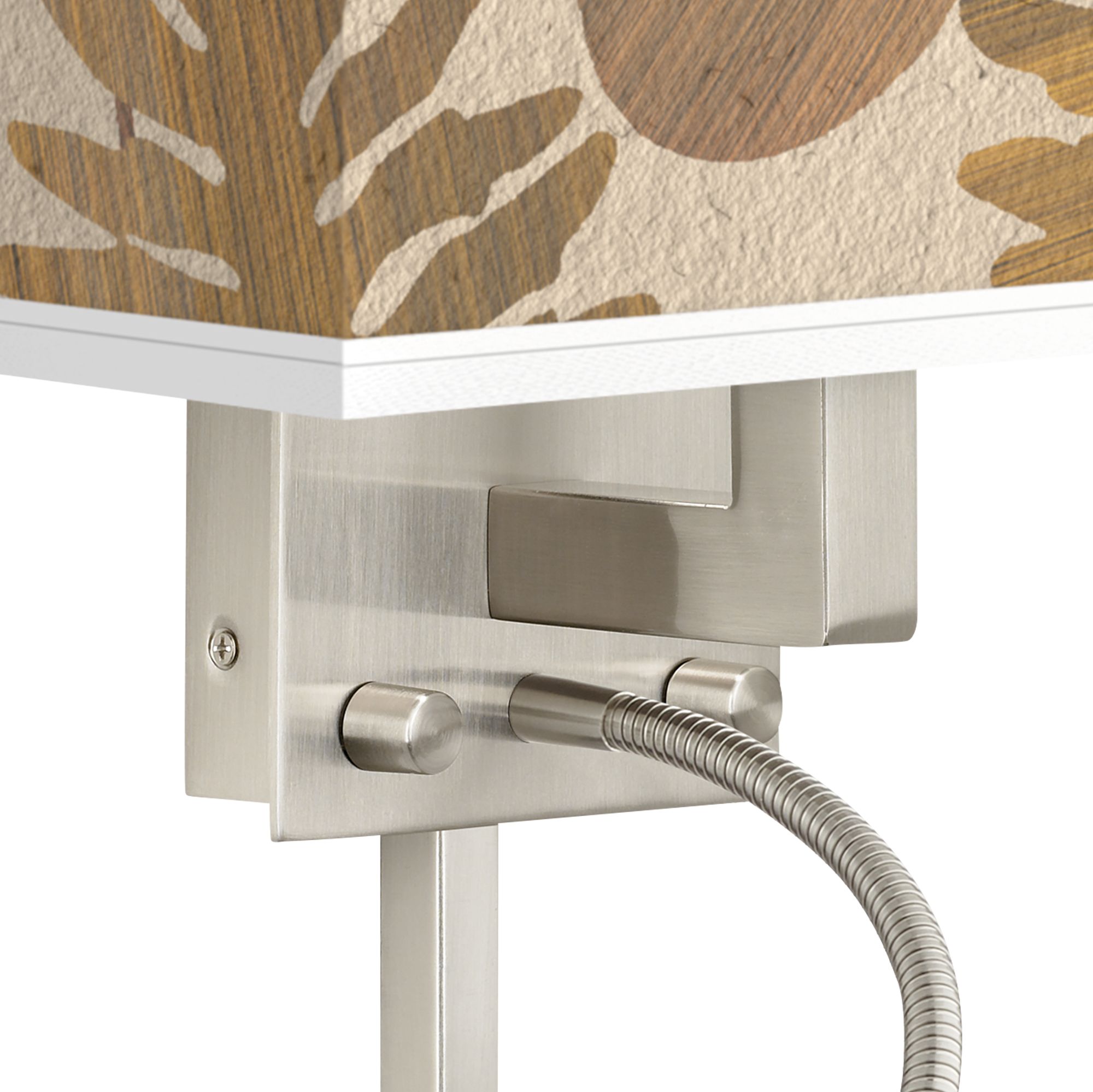 Tropical Woodwork Giclee Glow LED Reading Light Plug-In Sconce - #37H43 ...