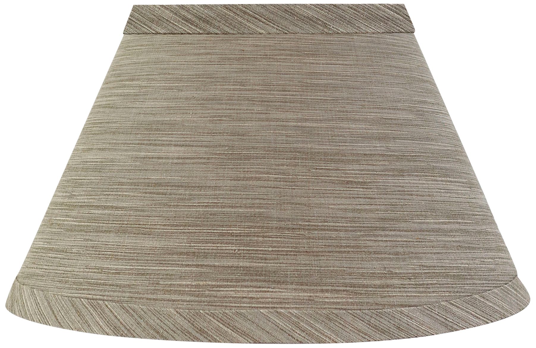 Tussah Gray Hardback Empire Lamp Shade 6x14x8 (Spider) - #340M0 | Lamps ...