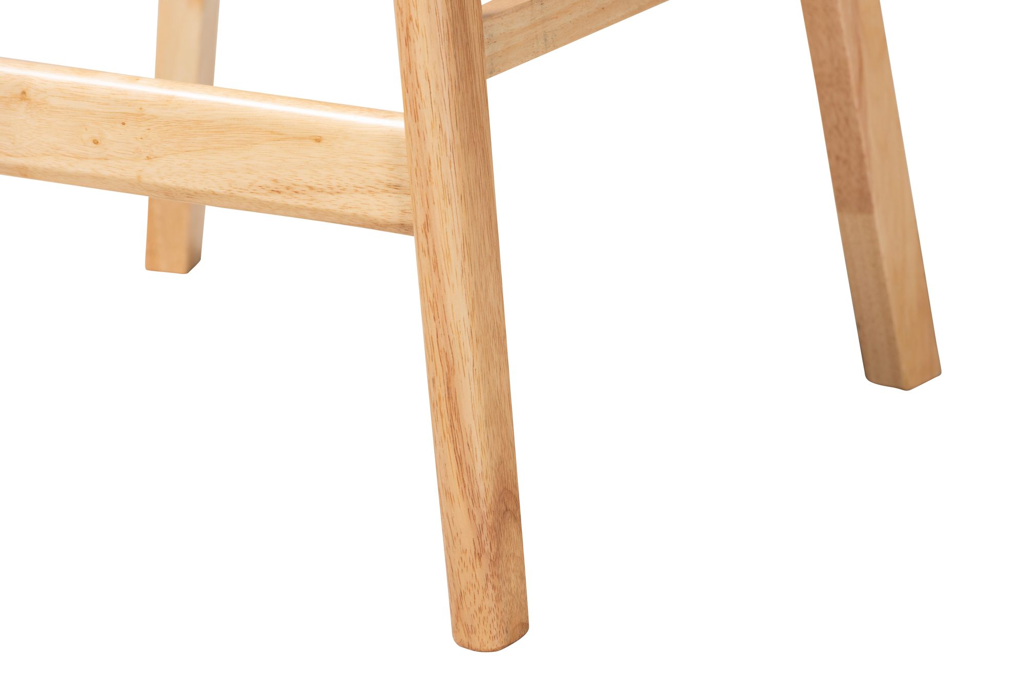 Ulyana 26 1/4" Natural Brown Wood Counter Stools Set of 2 - #6634C ...