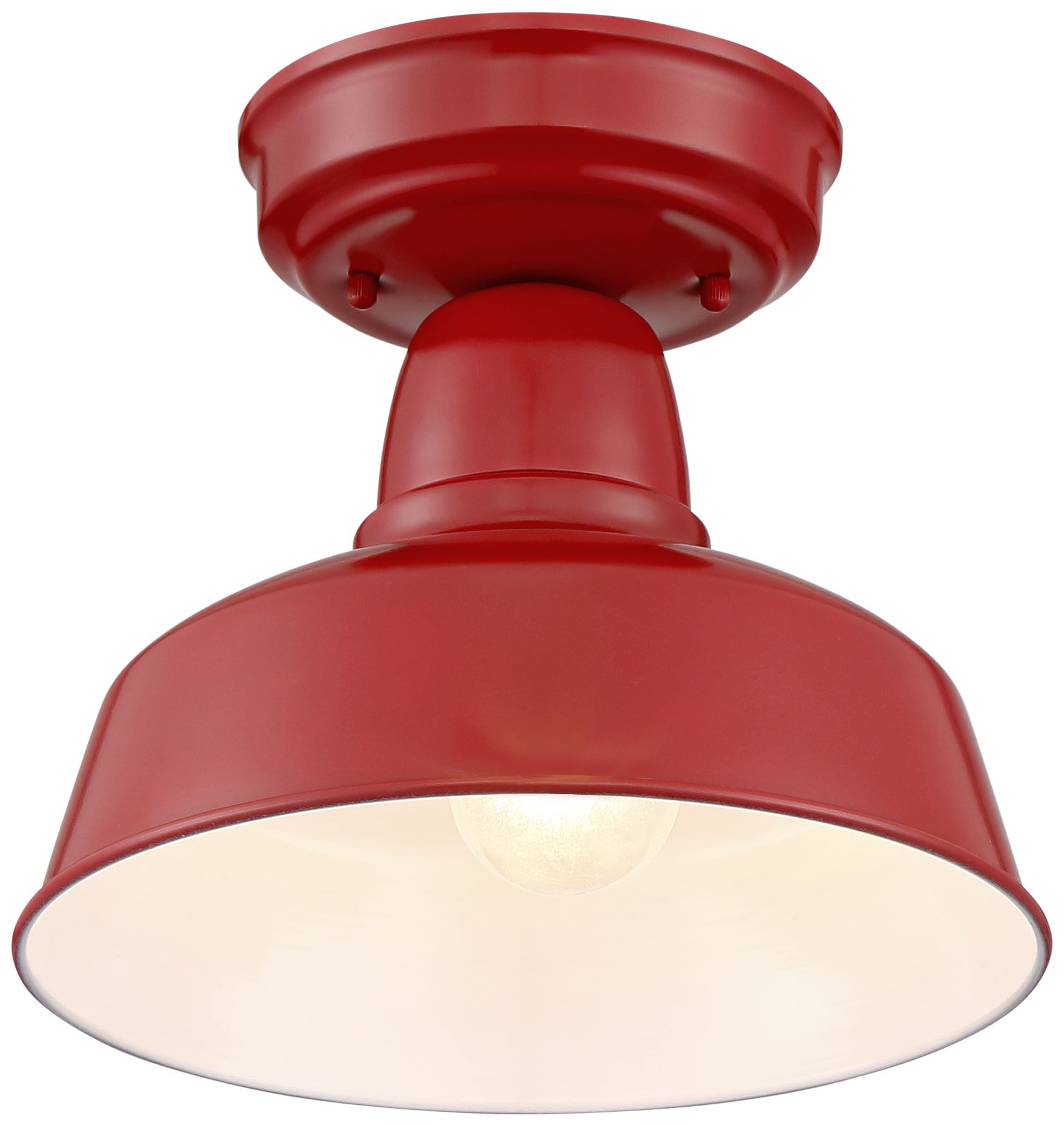Urban Barn Collection 10 1/4" Wide Red Outdoor Ceiling Light - #13F83 ...