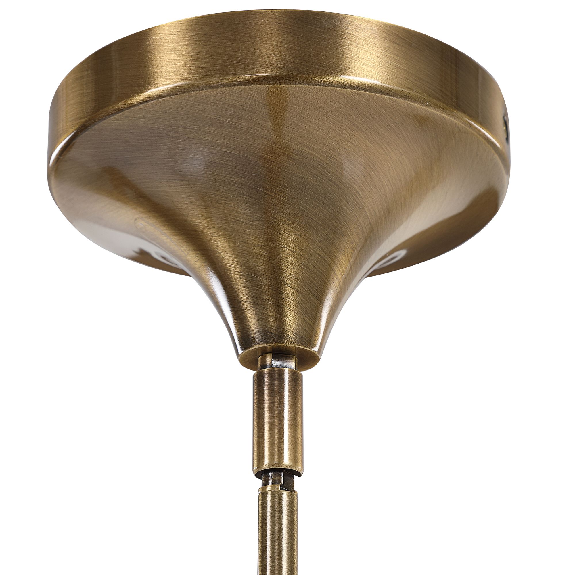 Uttermost Bolla 9 1/2" Wide Brass Mini Pendant - #922P0 | Lamps Plus