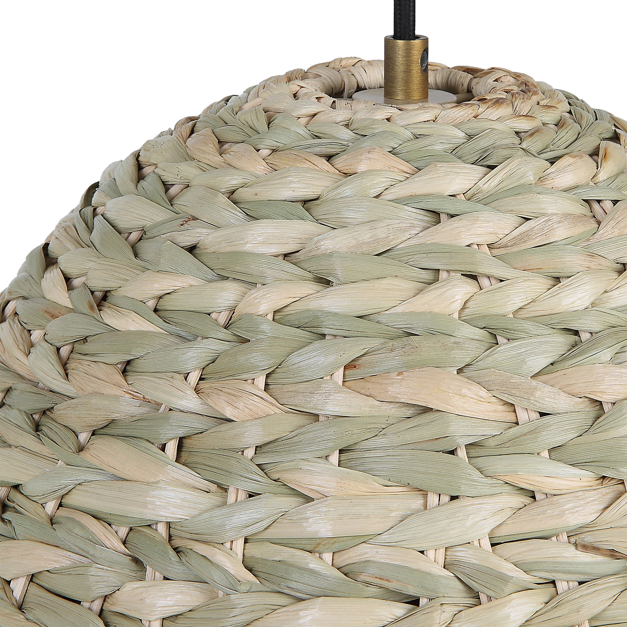 Uttermost Cardamom 15" Wide Natural Corn Rope Pendant Light - #589P8 ...