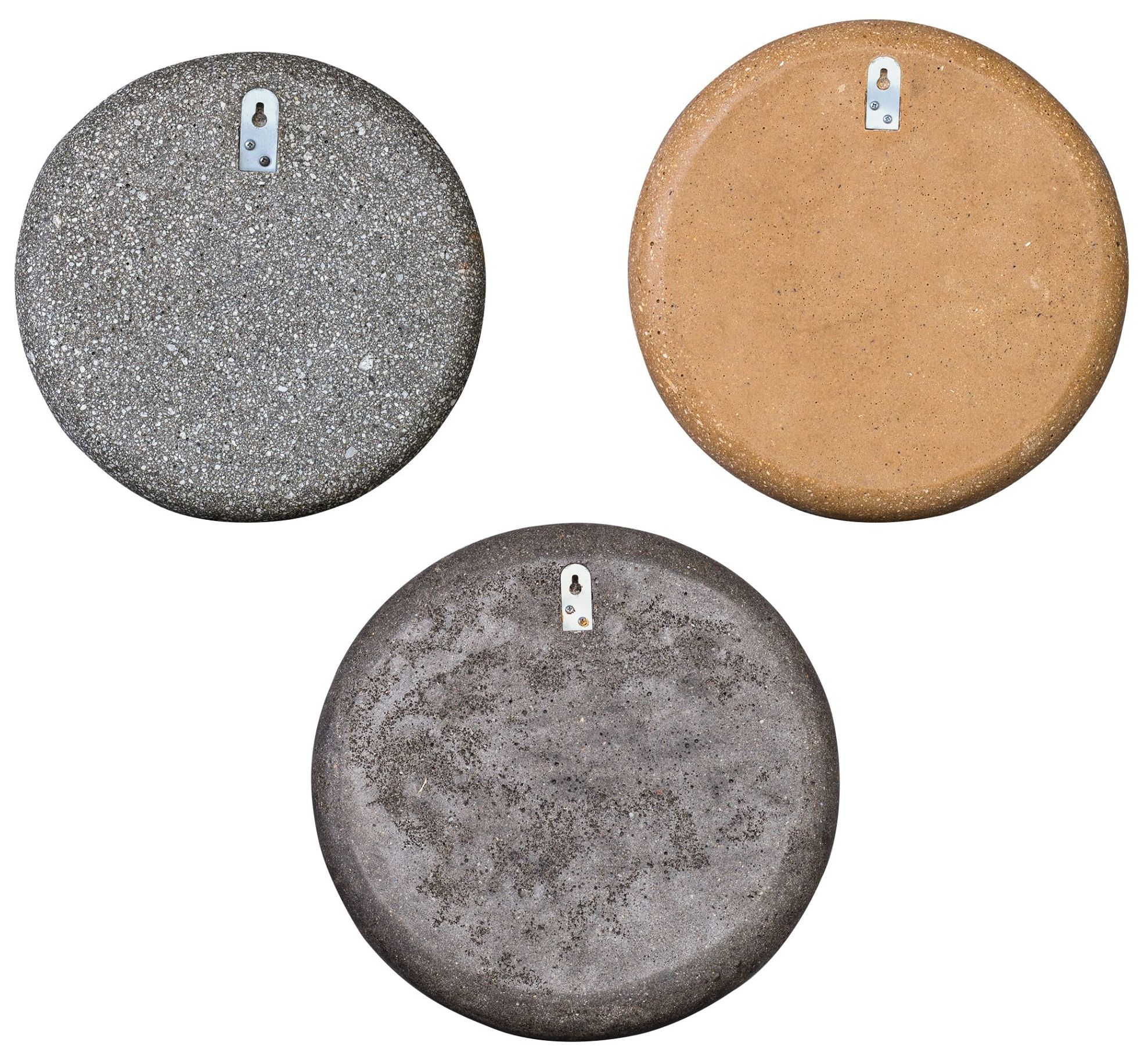 Uttermost Gaia Natural Stone Plates Wall Art - Set of 3 - #75F78 ...