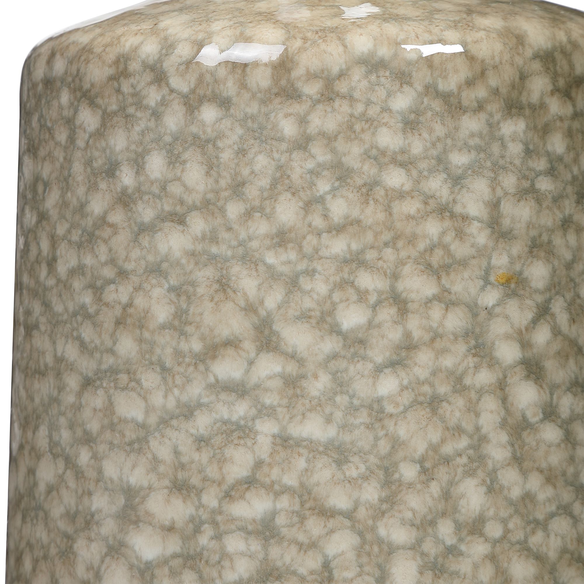 Uttermost Linnie Sage Green Glaze Ceramic Table Lamp - #89F98 | Lamps Plus