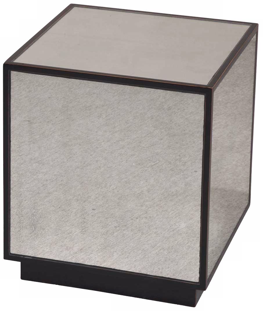 Uttermost Matty Mirrored Cube - #N4205 | Lamps Plus