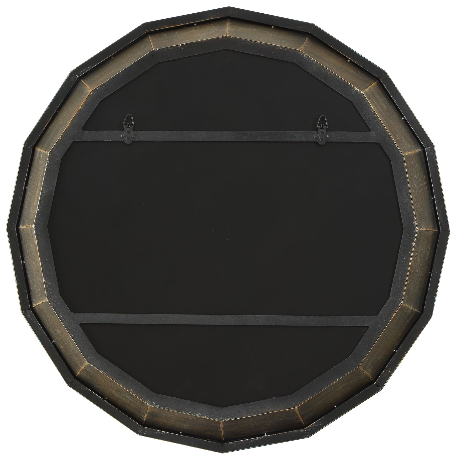 Uttermost Neve Bronze 34 1/4" Round Wall Mirror - #3864W | Lamps Plus