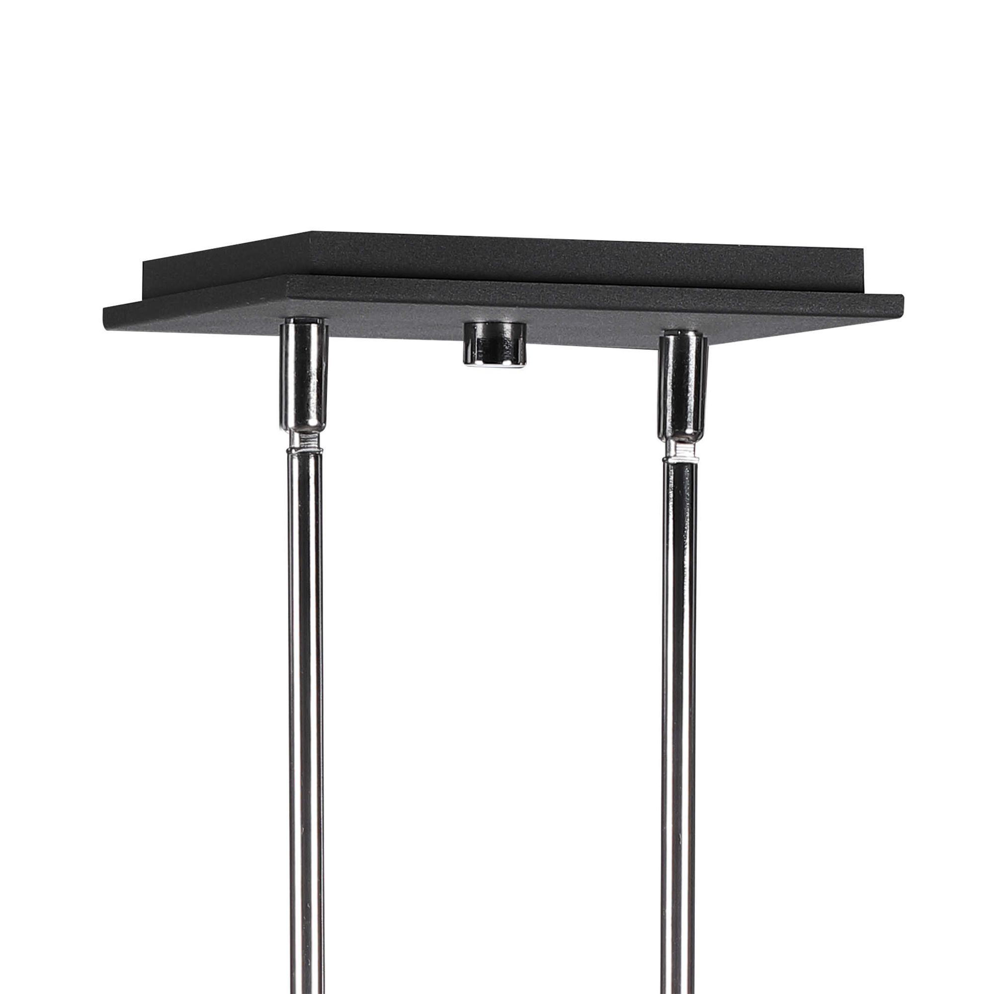 Uttermost Quadrangle Black 4-Light Pendant Light - #84X32 | Lamps Plus