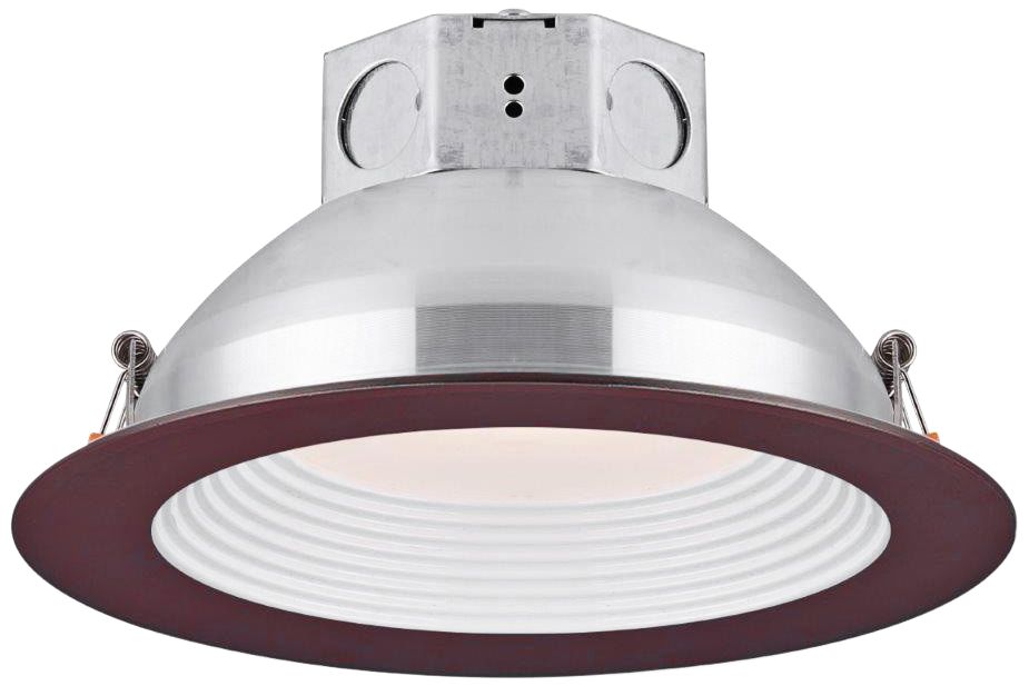 Veloce 6" White LED Baffle Downlight - #69R23 | Lamps Plus