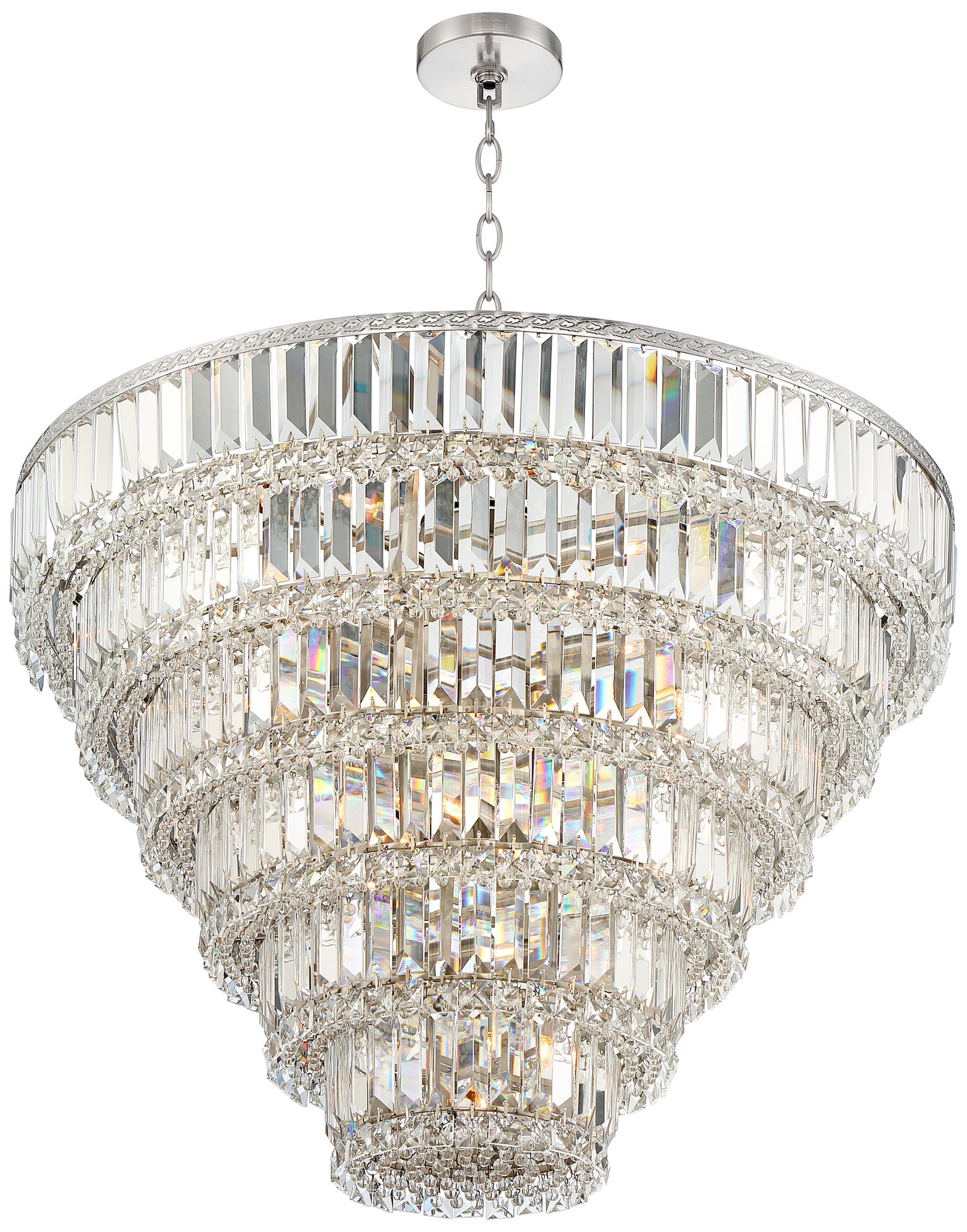 Vienna Full Spectrum Magnificence 28 1/2" 21-Light Crystal Chandelier ...