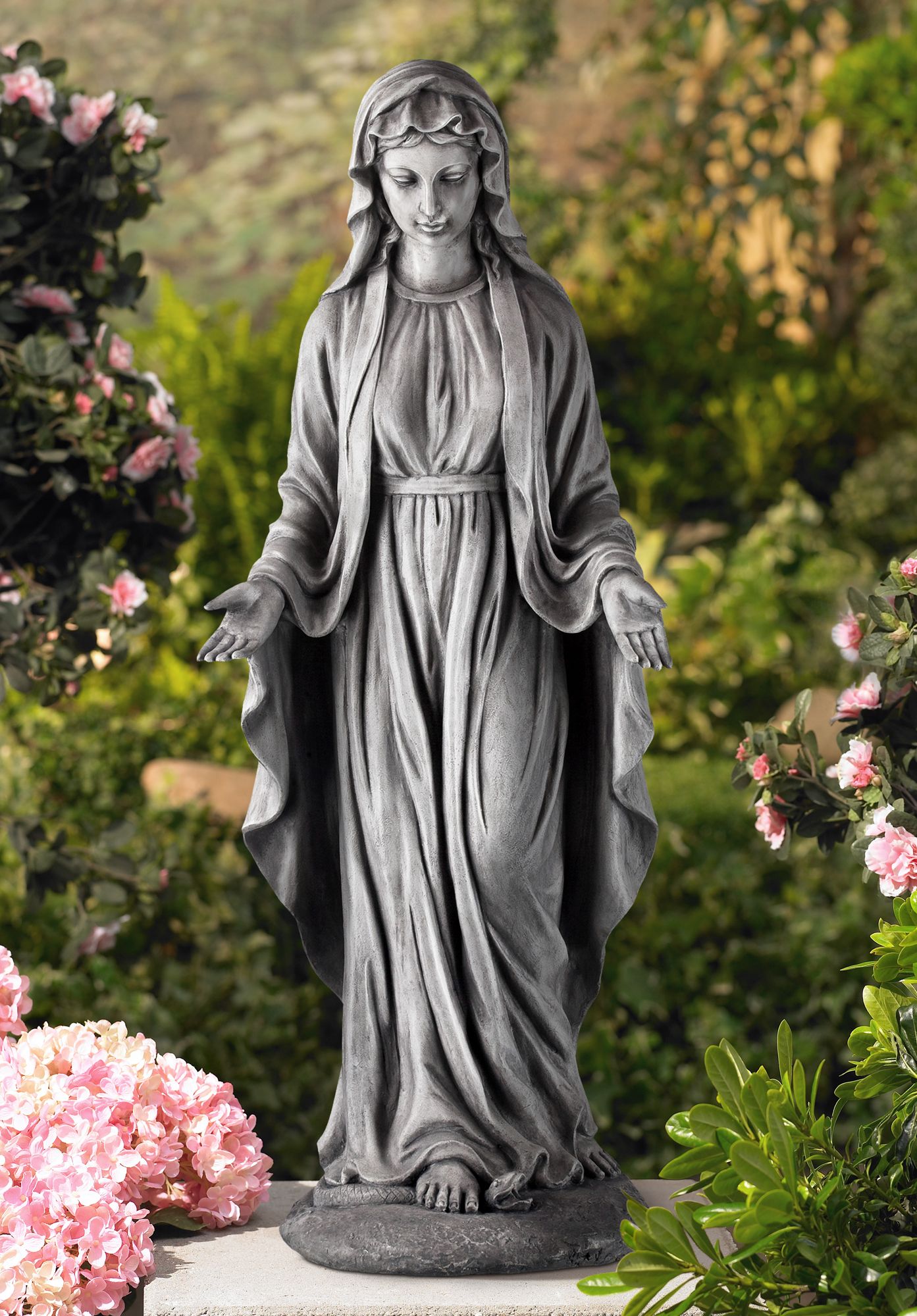Virgin Mary Gray Stone 29 Virgin Mary Gray Stone 29